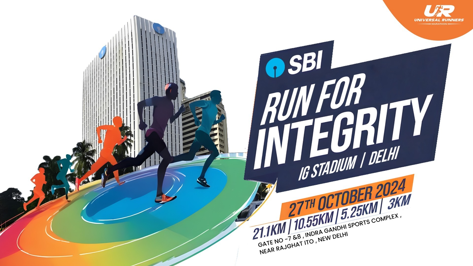 SBI Integrity Marathon-2024 Tickets by Universal Runners, Sunday ...