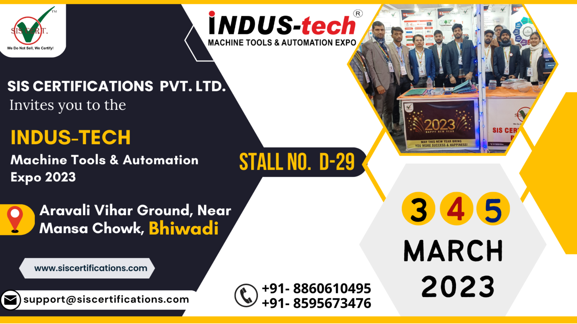 The Indus Tech Machine Tools & Automation Expo 2023 Tickets by Surya ...