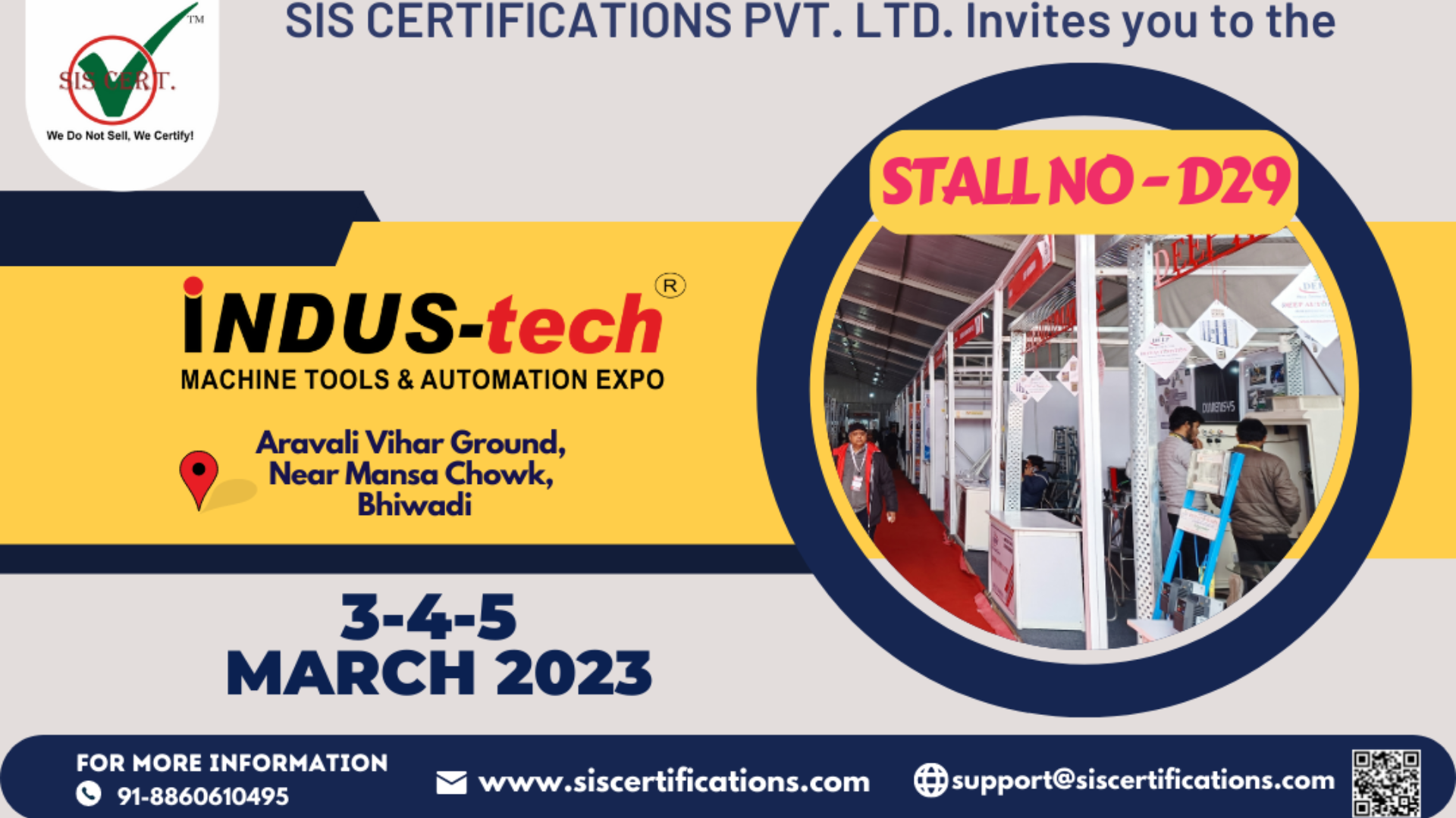 Indus -Tech Machine Tools & Automation Expo (MARCH) 2023. Tickets by ...