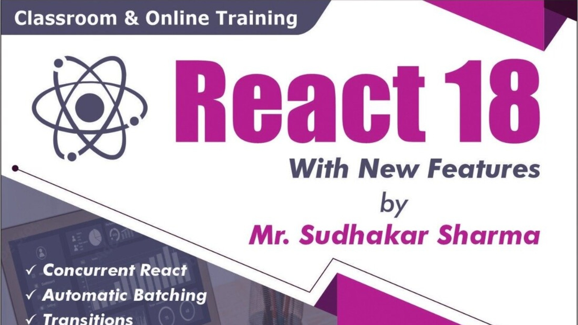 React 18 Online Training - NareshIT Tickets by pavan kumar, Monday ...