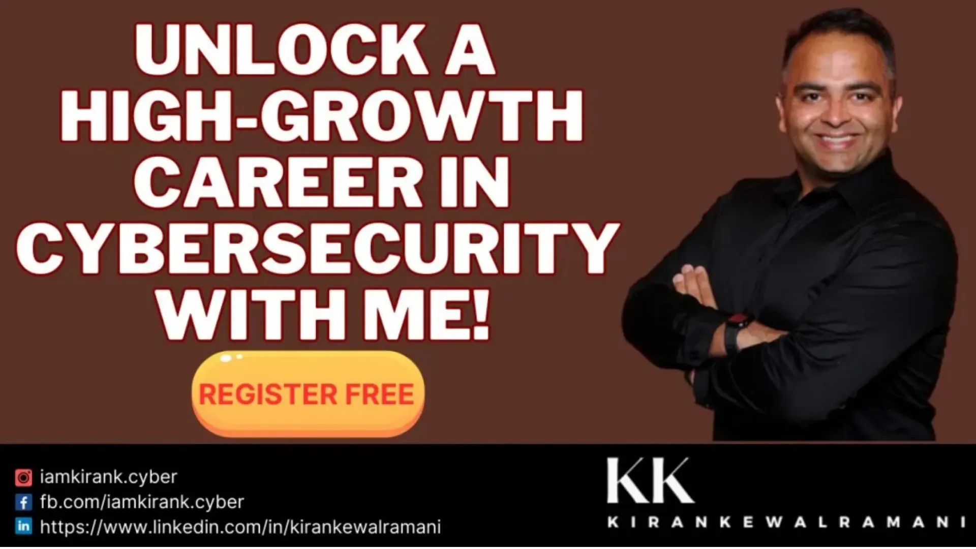 Cybersecurity Careers 101 with Kiran Kewalramani - 1 Tickets by skld.in, Thursday, March 07 ...