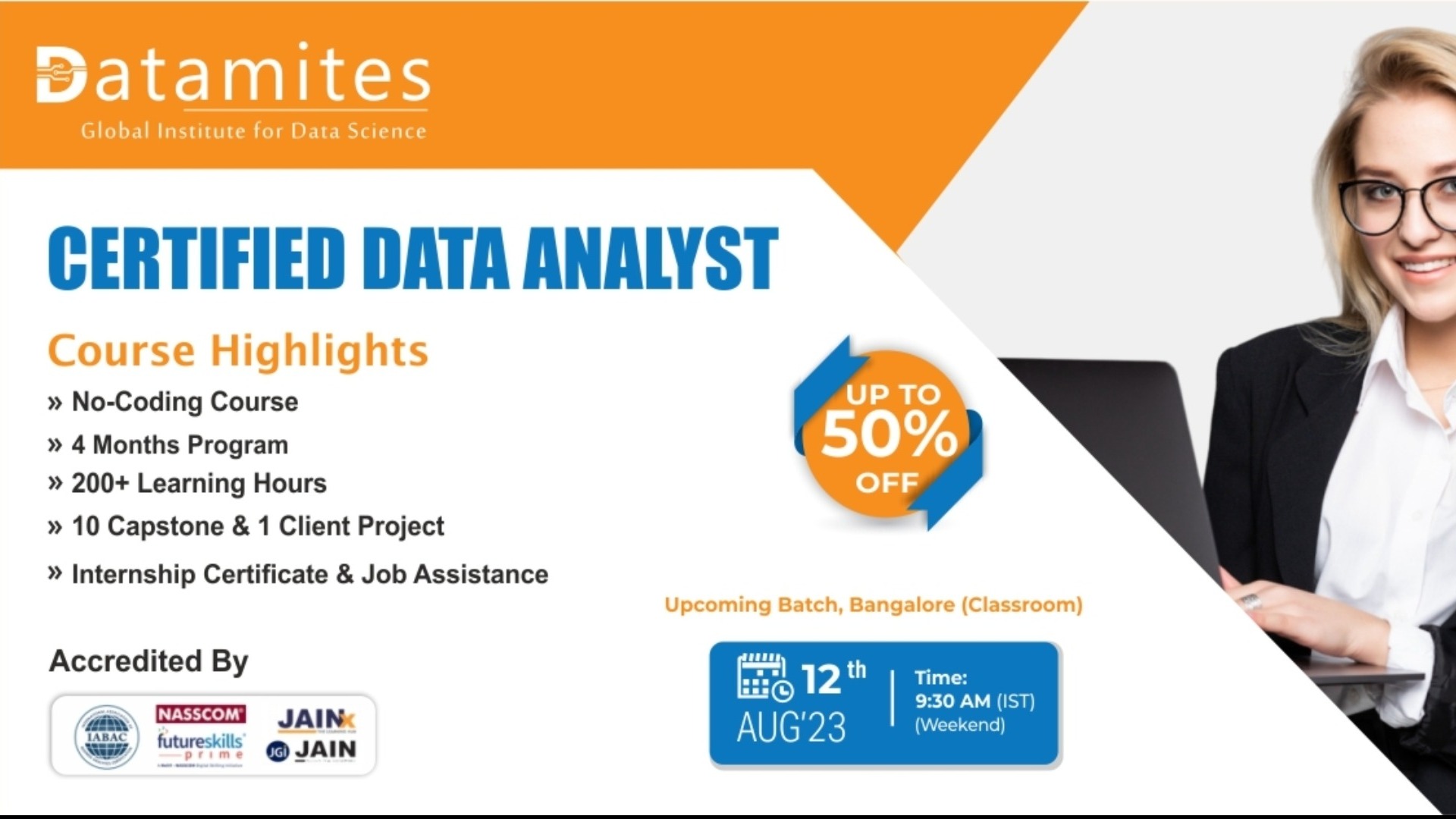Certified Data Analyst Training in Bangalore Tickets by Harish Kumar, Saturday, August 12, 2023 ...