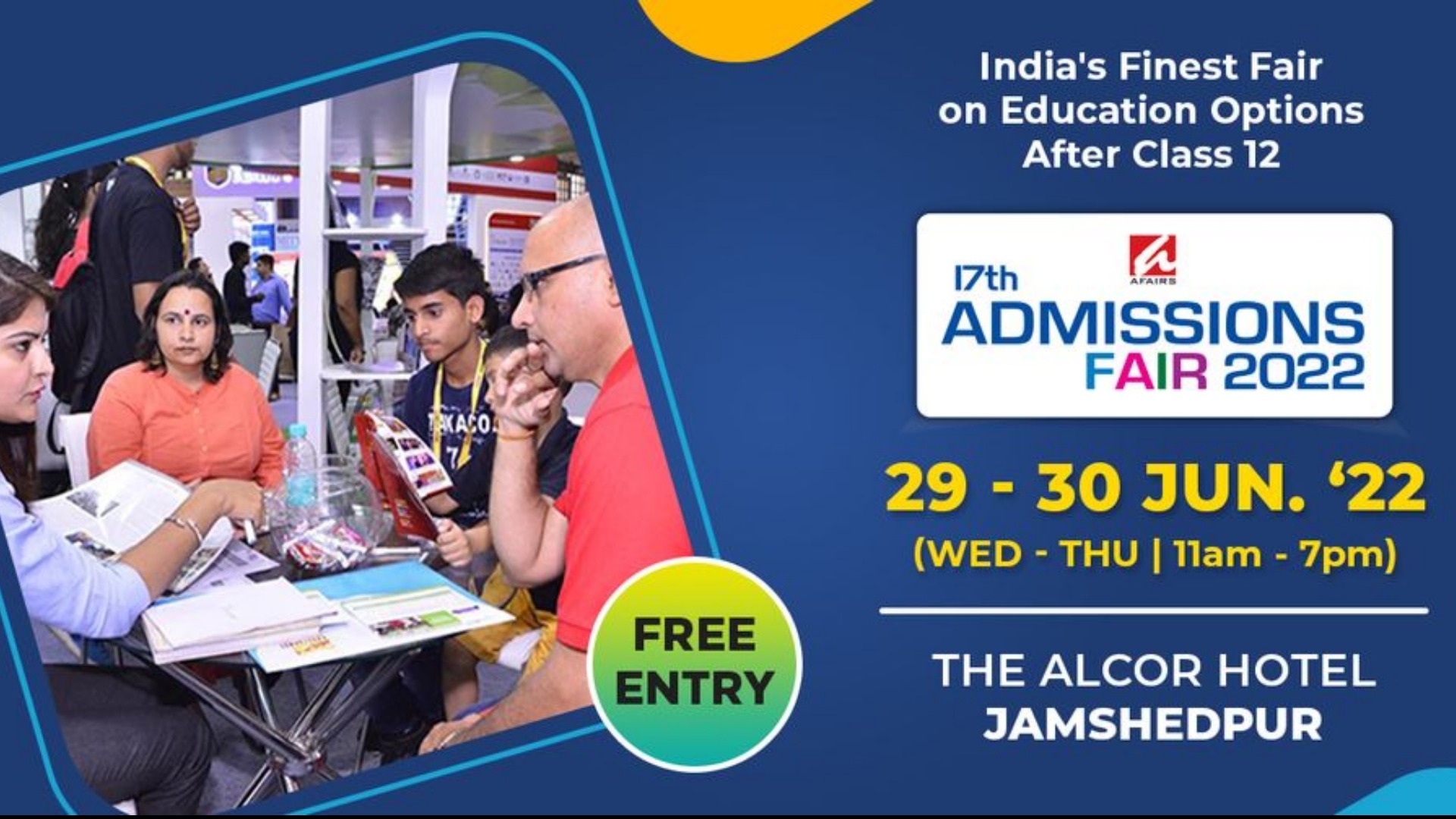 Admissions Fair Jamshedpur 2022 Tickets By Afairs Exhibition Media Pvt 