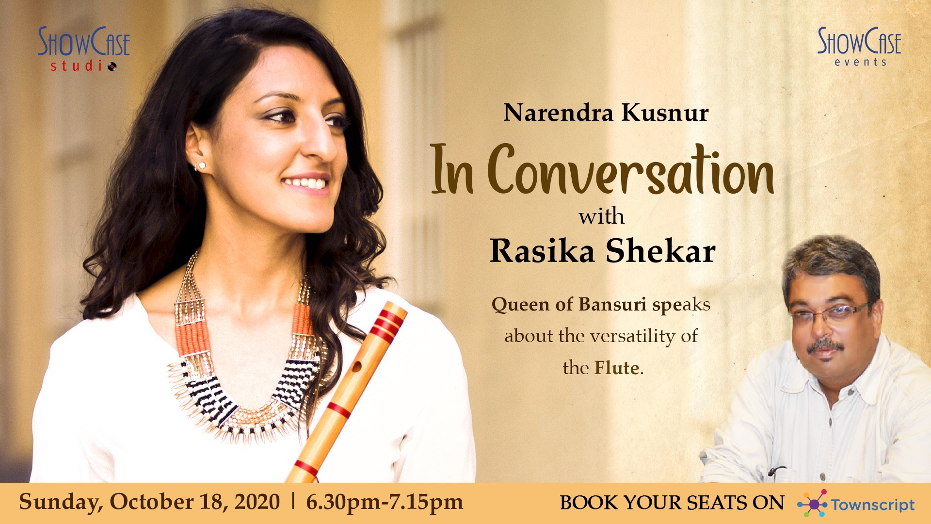 ShowCase Studio Presents In Conversation With Rasika Shekar Tickets by ...
