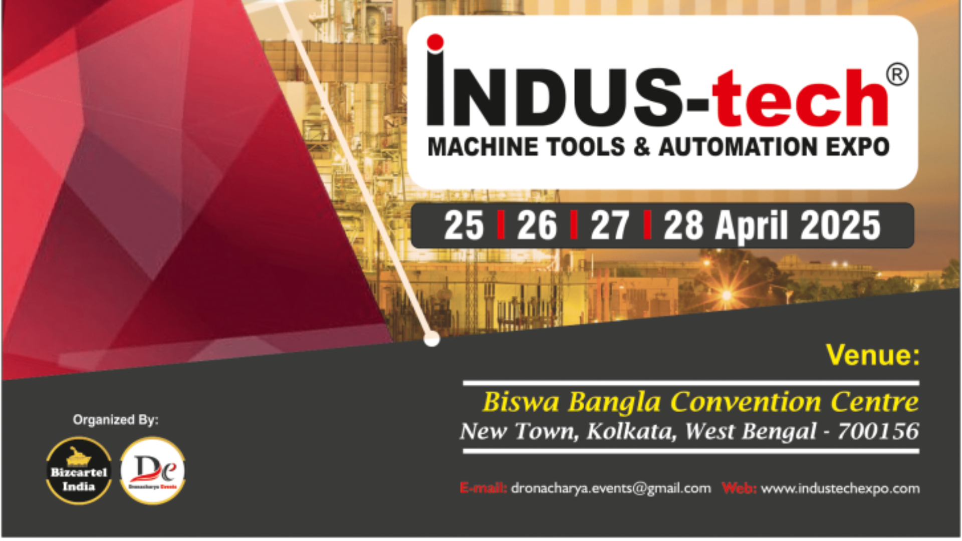 INDUS-tech expo: Machine Tools & Automation, Kolkata 2025 Tickets by ...