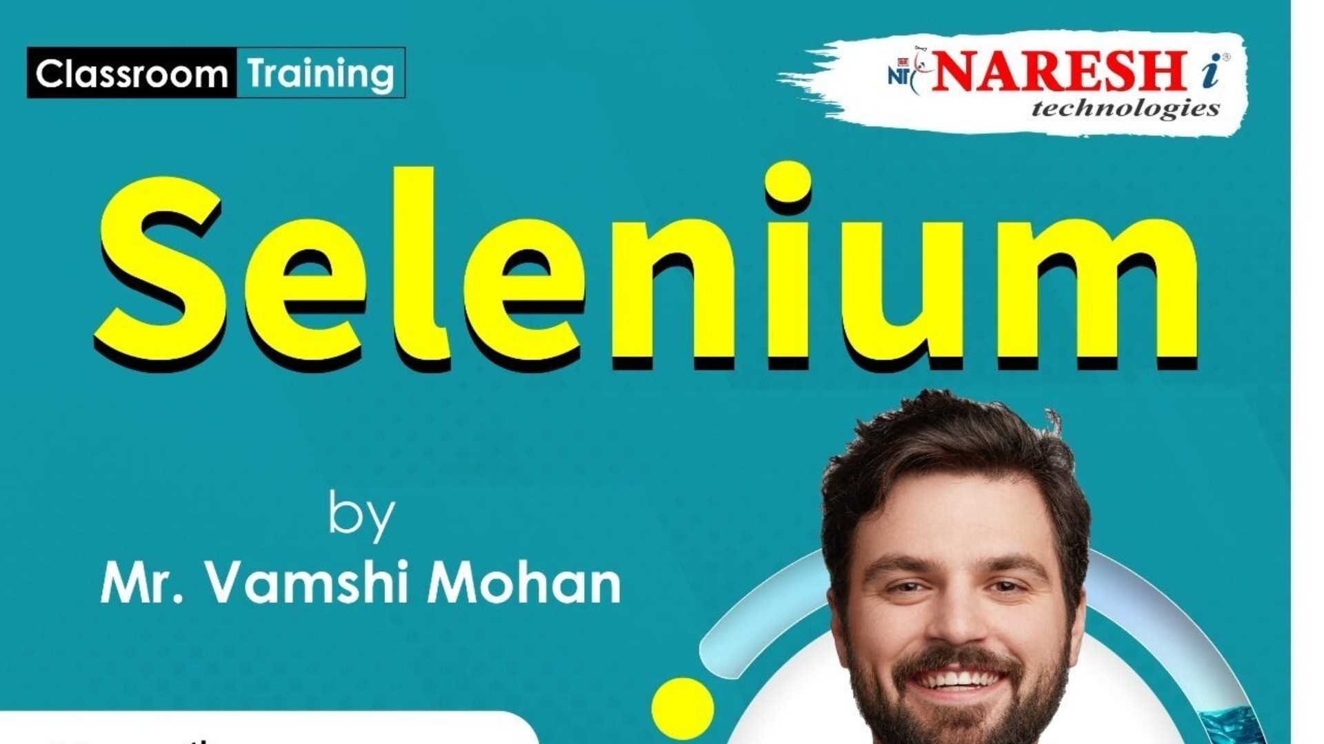 Attend Free Demo On Selenium By Mr. Vamshi Mohan in NareshIT Tickets by Tejaswini Naresh IT ...