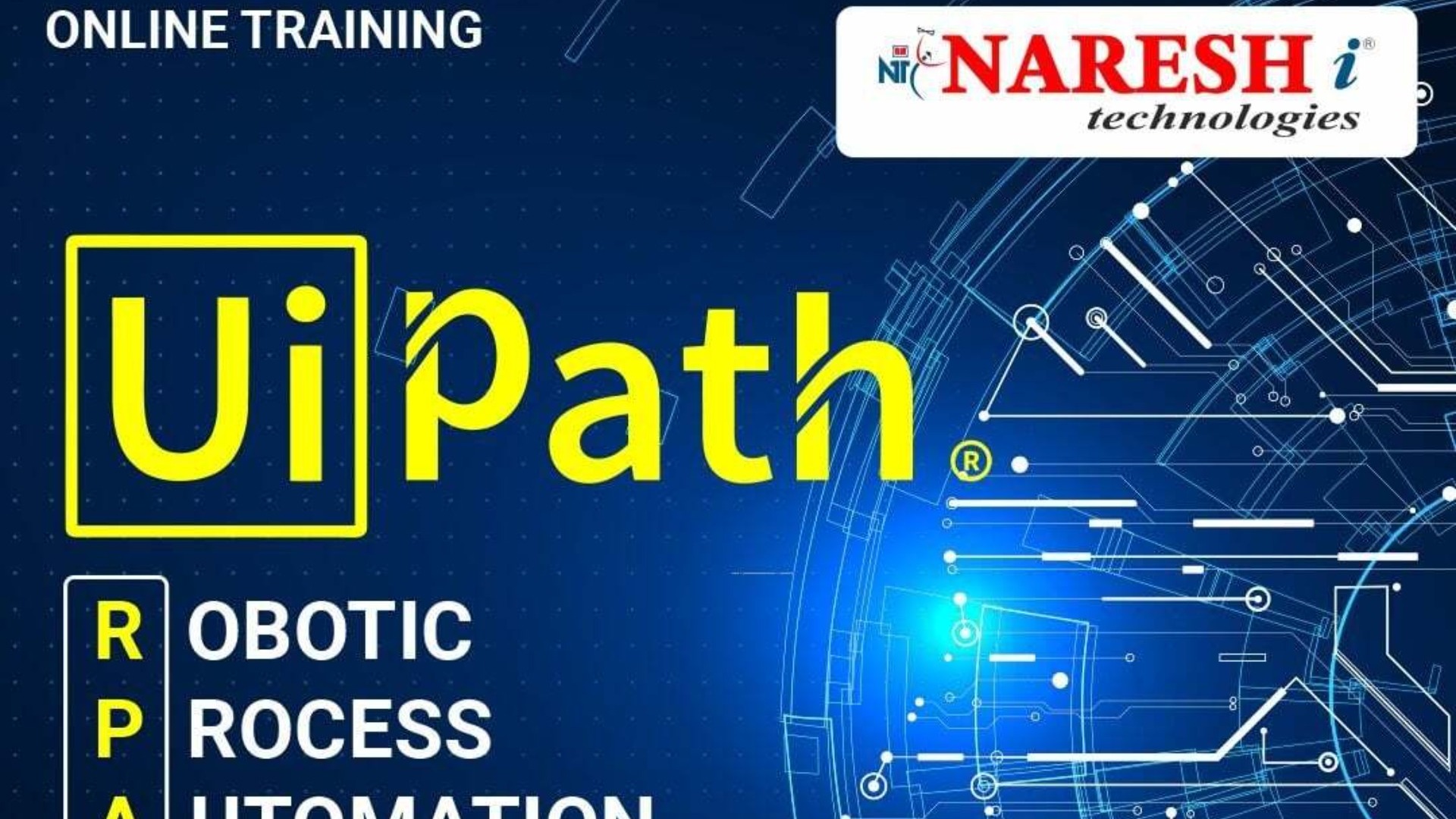 UI Path Online Training - NareshIT Tickets by Avinash Naresh IT, Friday ...