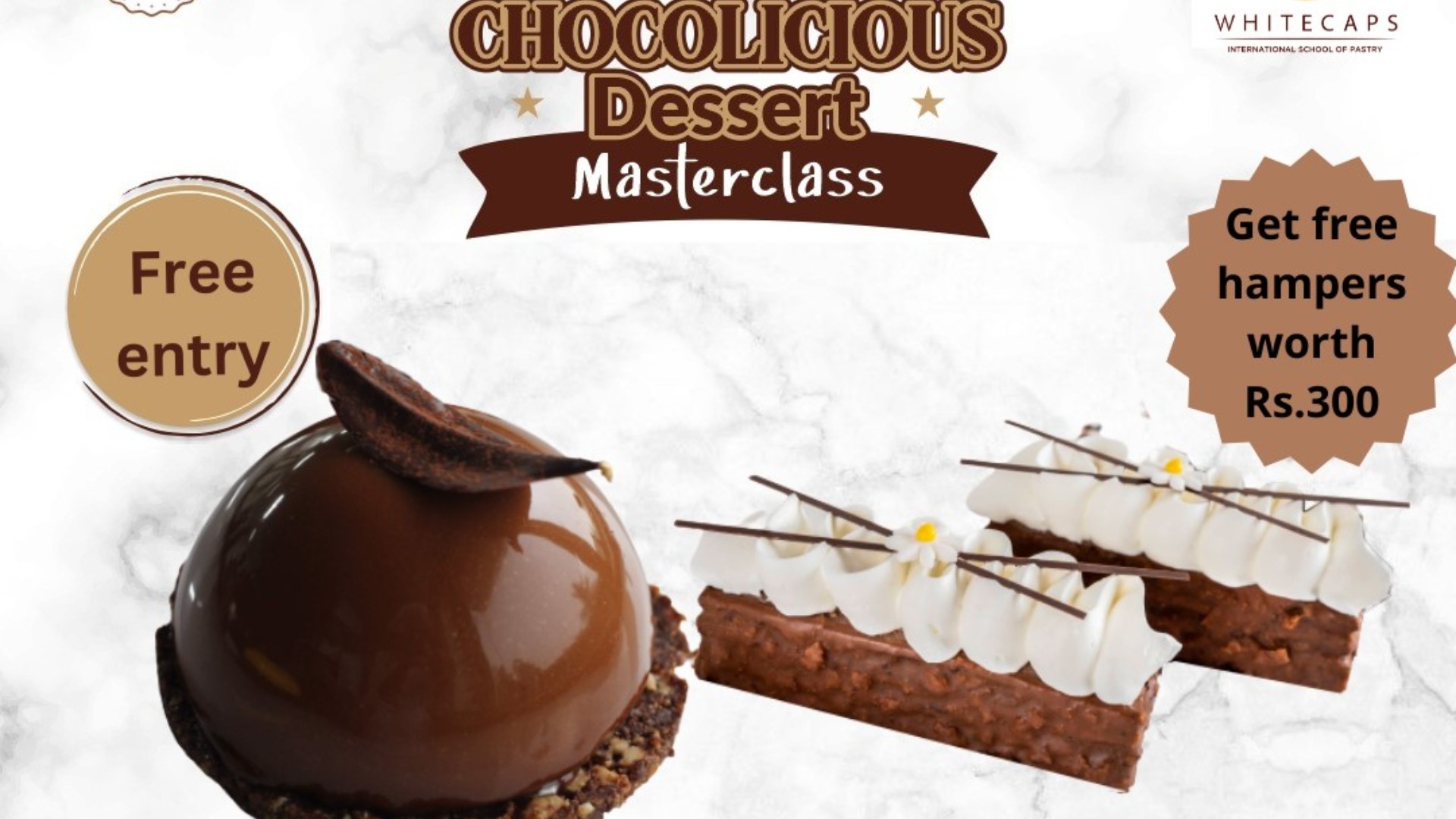 Chocolicious Dessert Workshop - Bengaluru Tickets by Homebakers.co.in ...