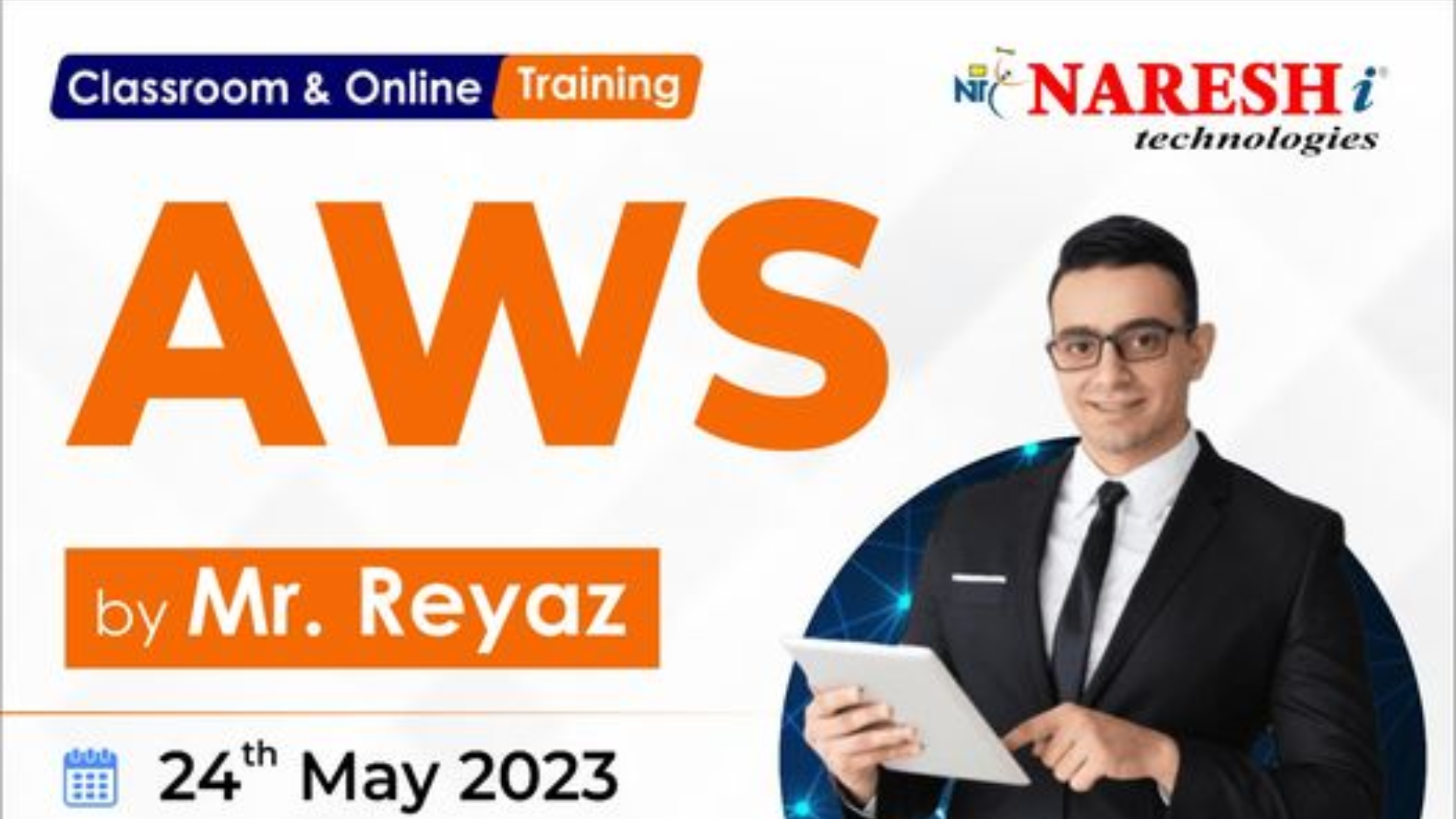 Free Demo On AWS by Mr. Reyaz in NareshIT Tickets by Tejaswini Naresh IT, Wednesday, May 24 ...