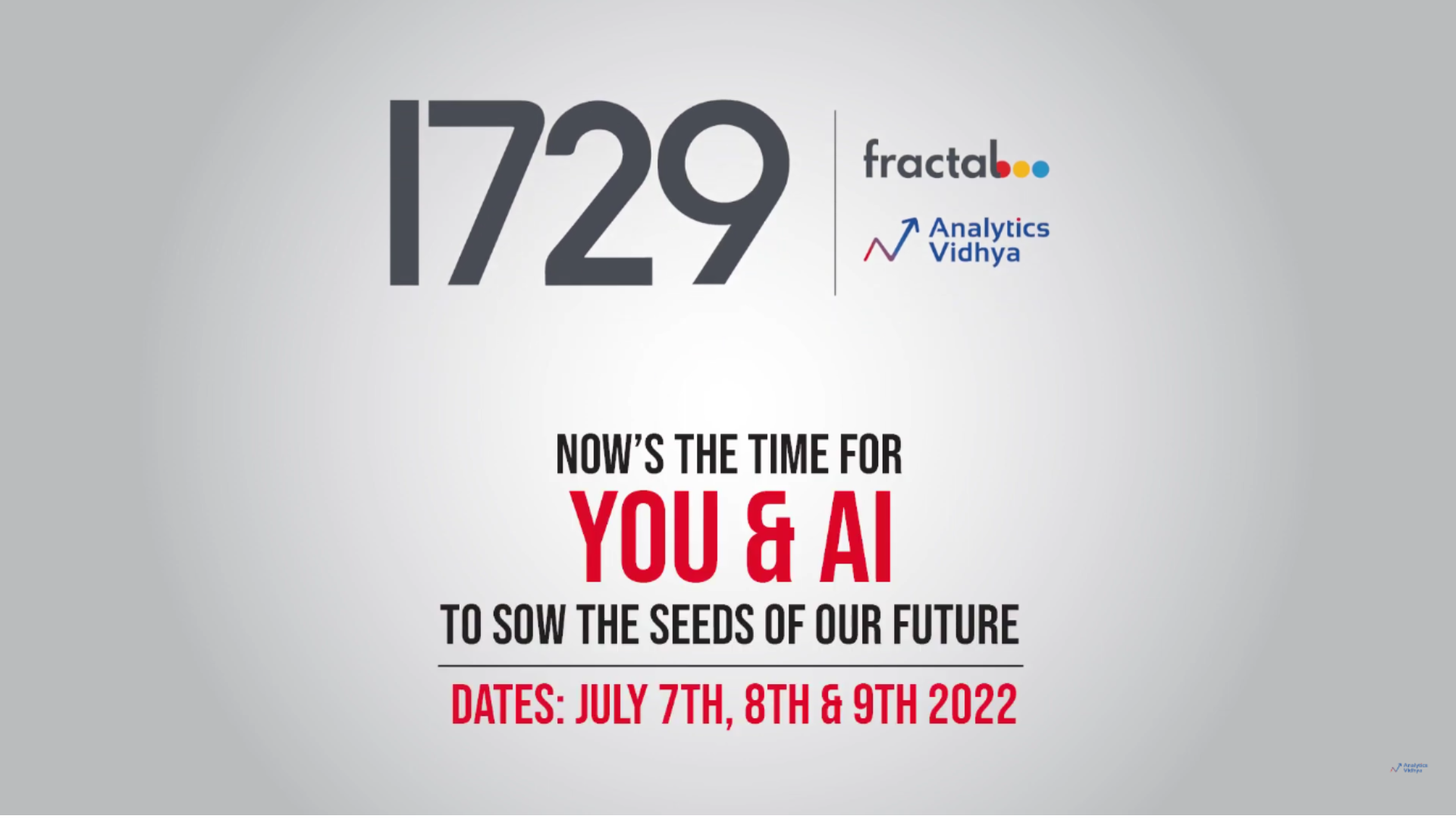 1729 Tickets by Analytics Vidhya, Thursday, July 07, 2022, Online Event