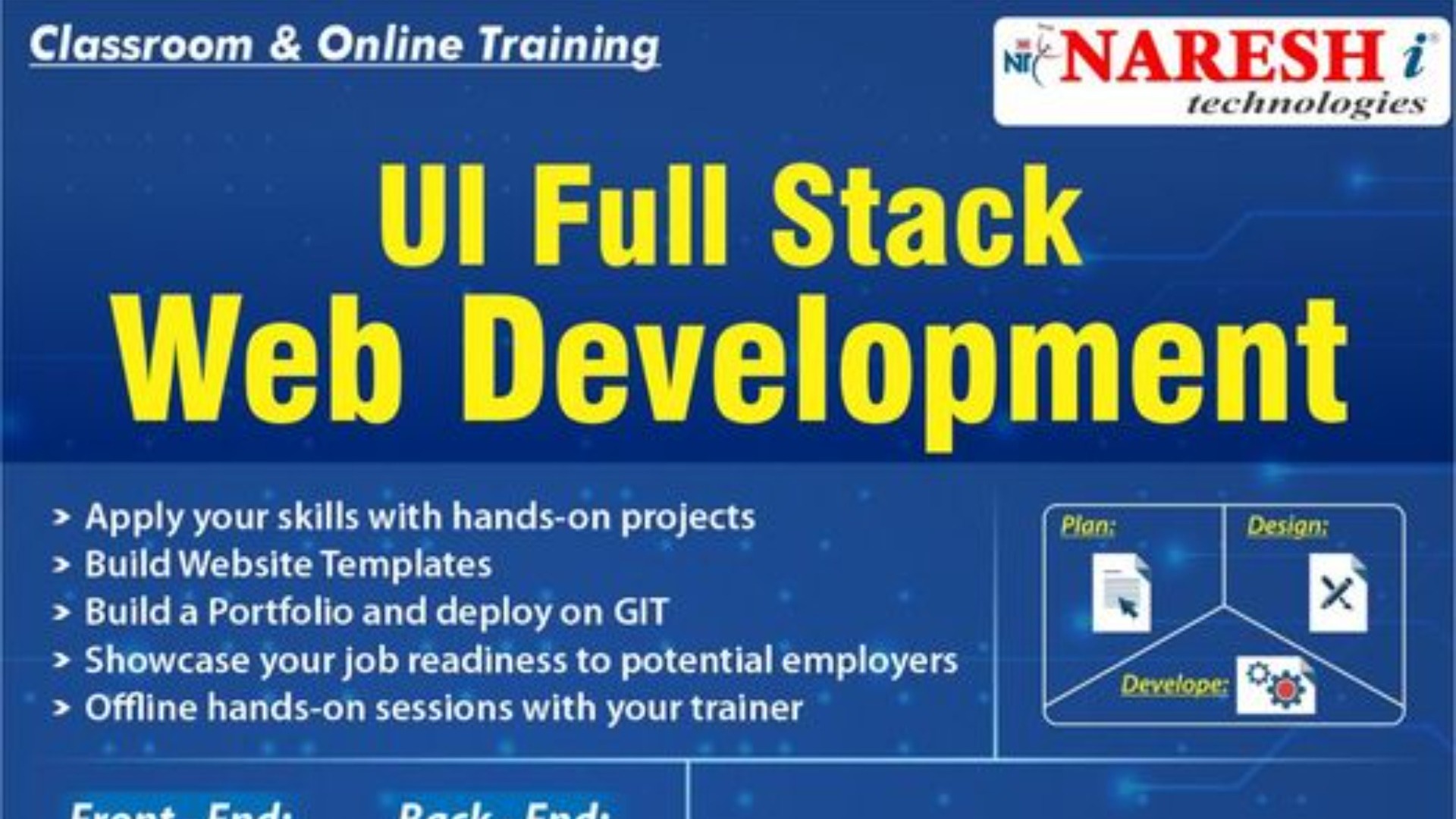Attend Free Demo On UI Full Stack Web Development by Mr. Sudhakar ...
