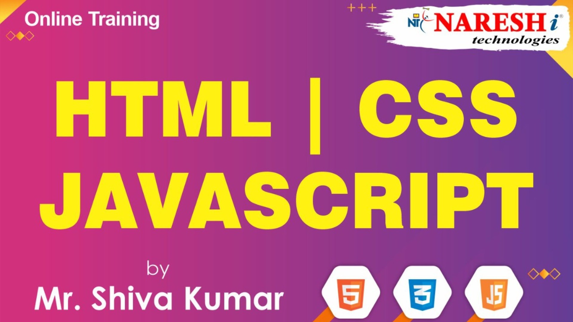 Attend Free Demo on Html CSS JavaScript Online Training in NareshIT ... Attend Free Demo on Html CSS JavaScript Online Training in NareshIT ...