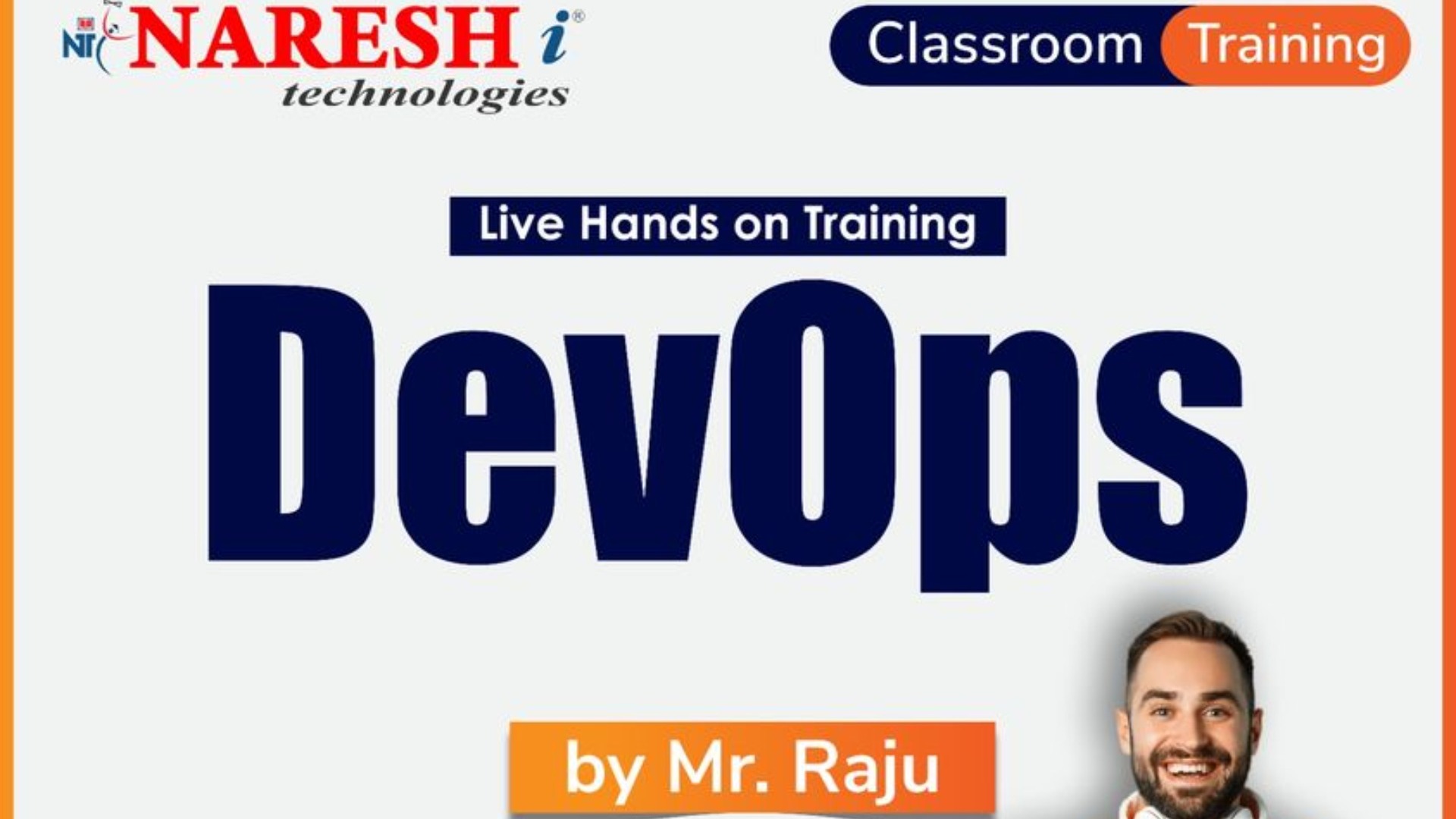 Free Demo On DevOps by Mr. Raju NareshIT-2023. Tickets by Prasanna NareshIT, Wednesday, April 12 ...