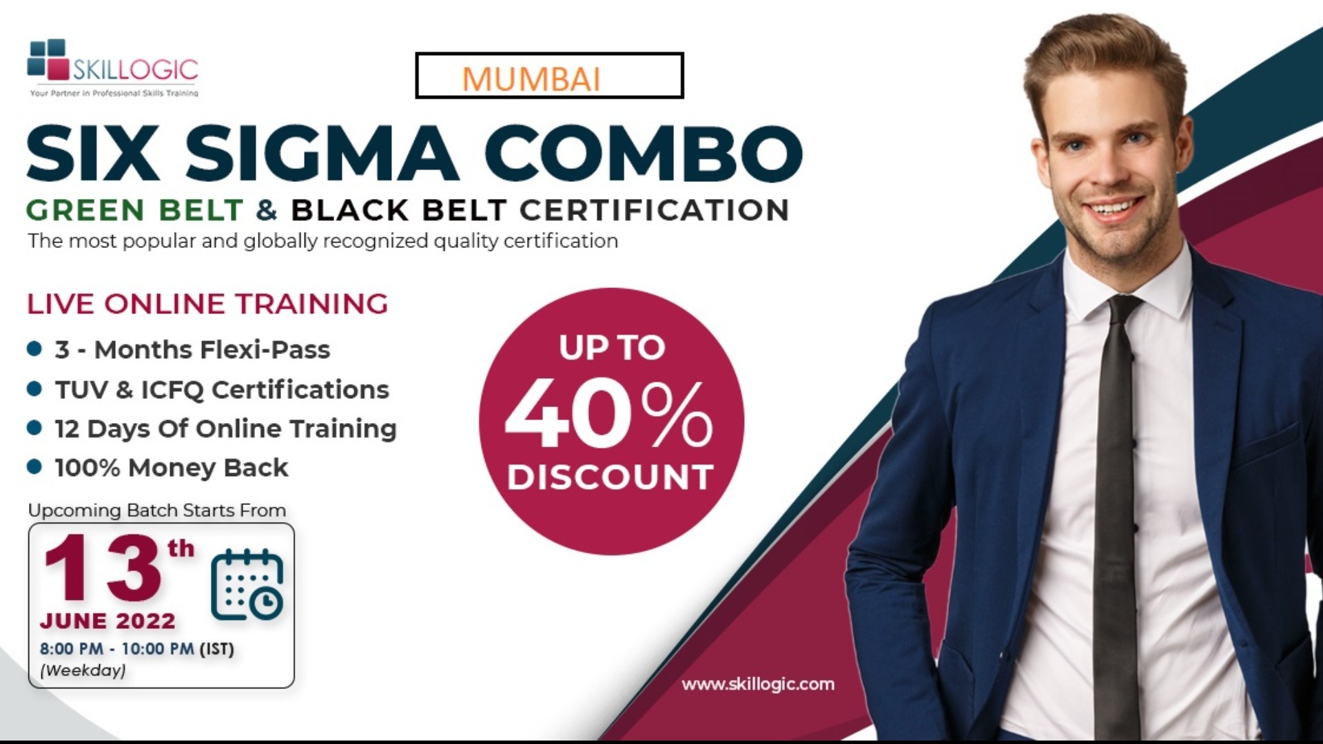 SIX SIGMA COMBO COURSE IN MUMBAI Tickets By Riya Geomy Monday June 13