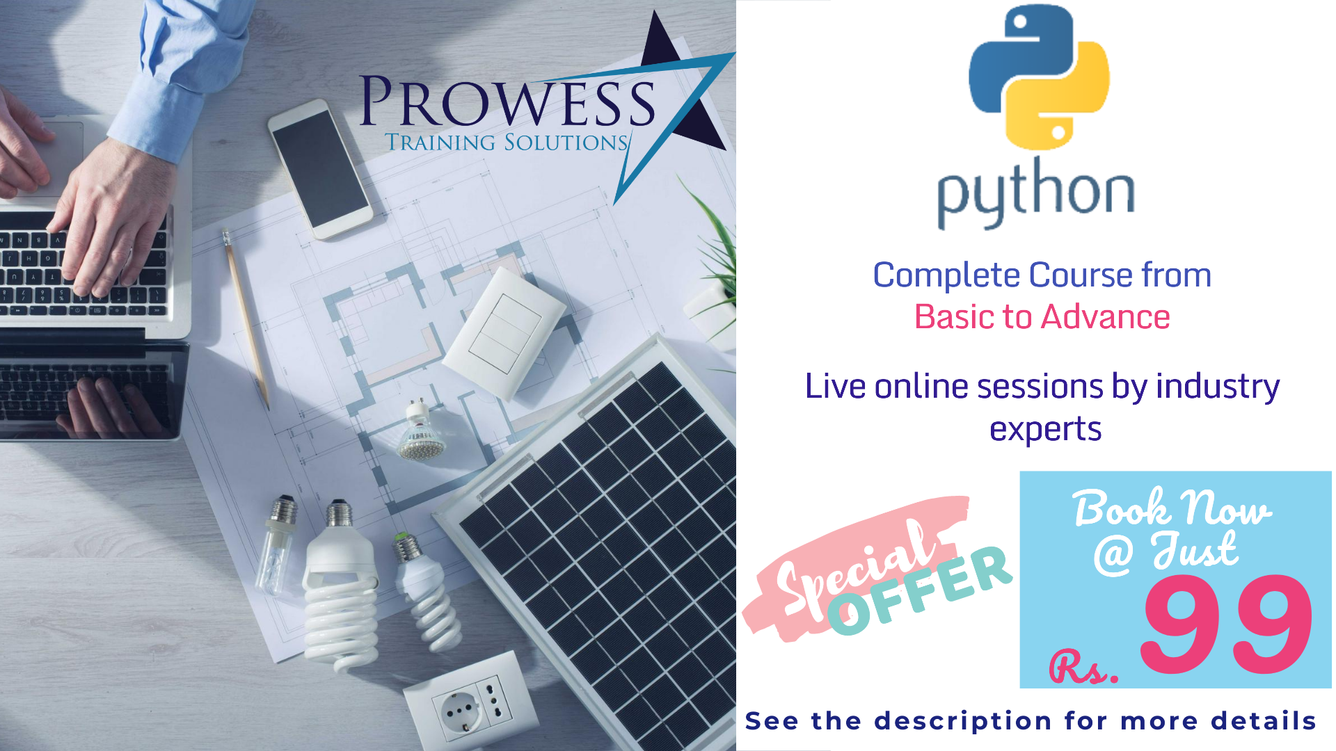 Python Programming from Basics Tickets by PROWESS Training Solution, Wednesday, July 01, 2020 ...