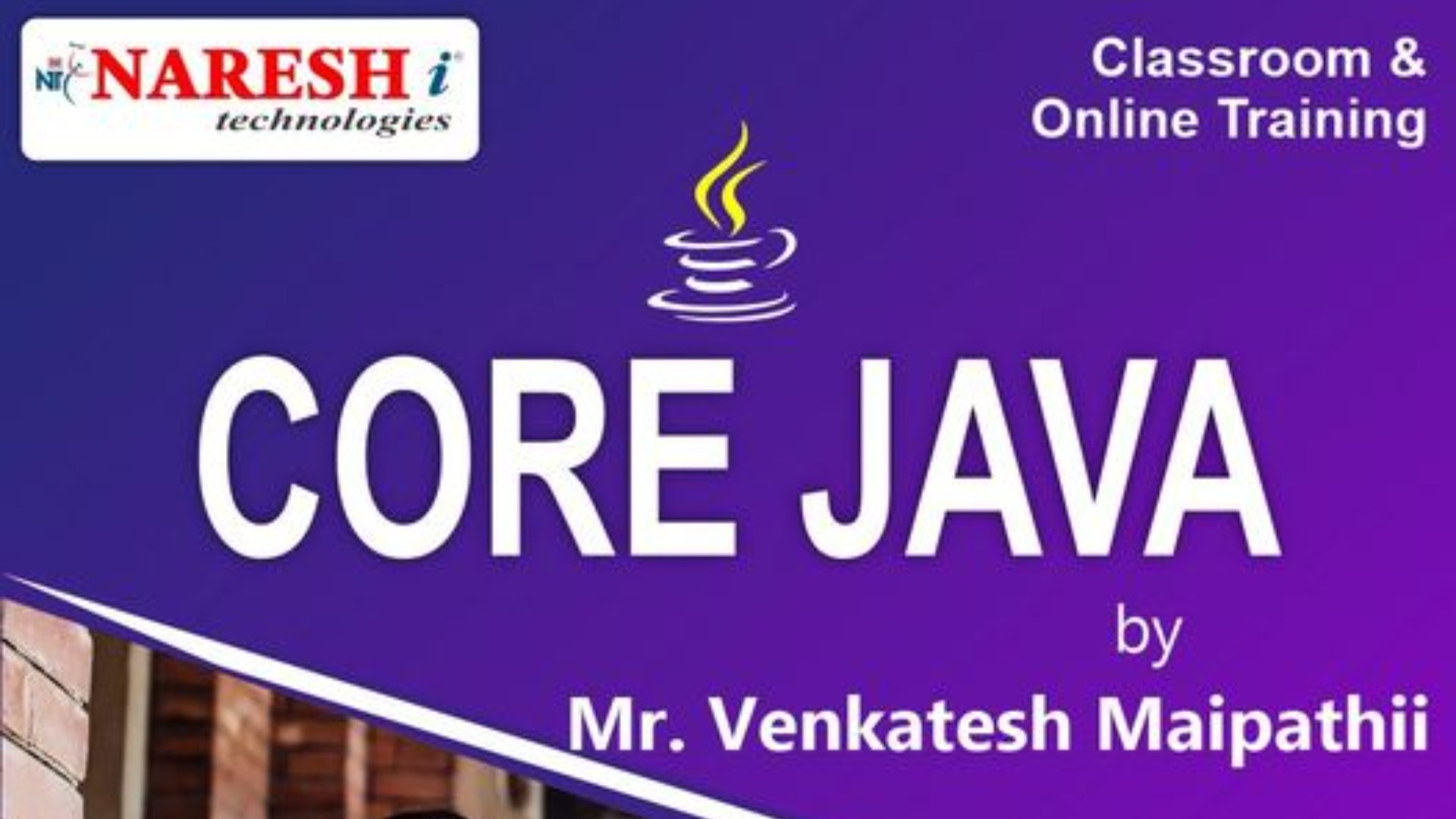 Free Demo On Core Java Training in NareshIT Tickets by Tejaswini Naresh ...