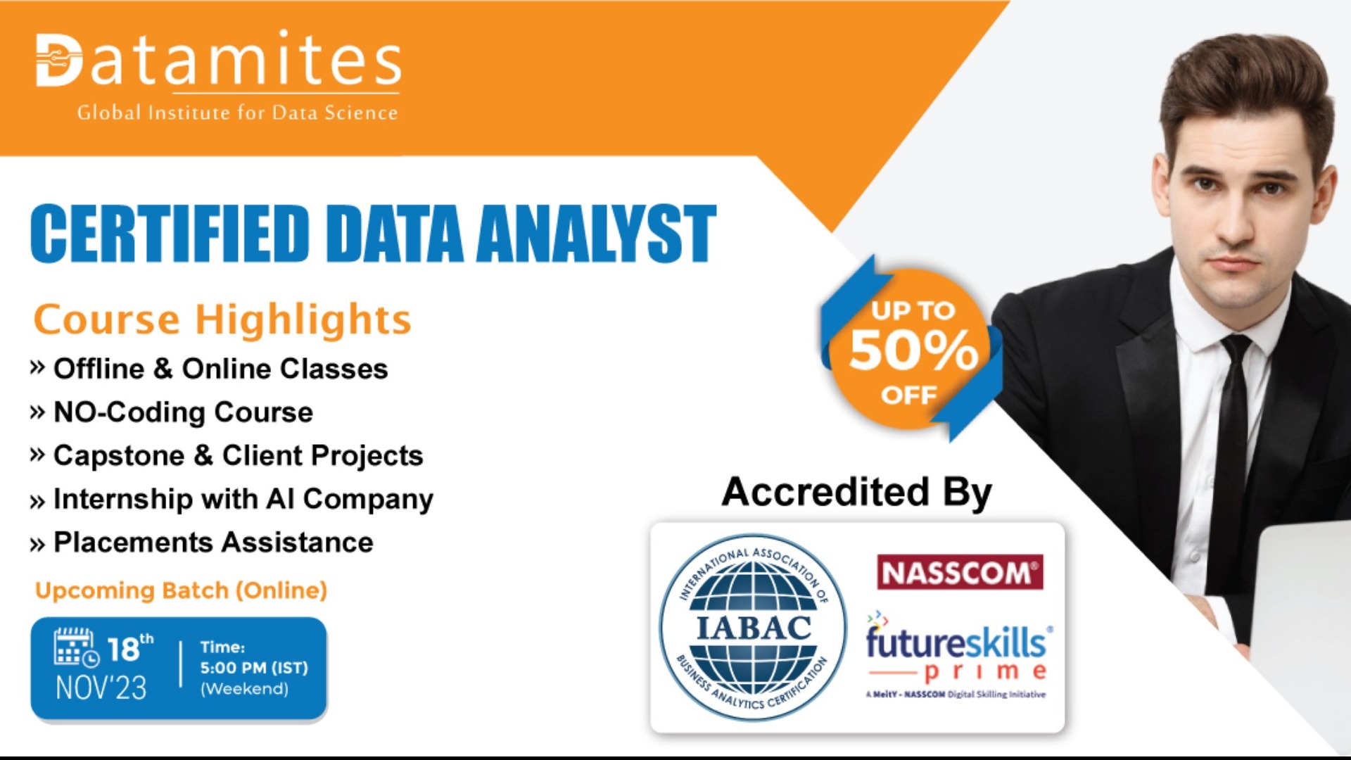 Certified Data Analyst Training in Surat Tickets by Harish Kumar, Saturday, November 18, 2023 ...
