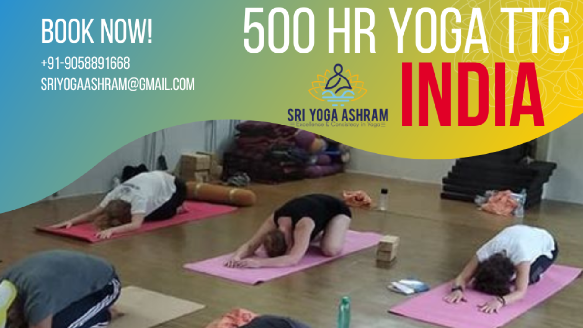 Yoga Teacher Training Rishikesh RYT 500 Tickets by Sri Yoga Ashram ...