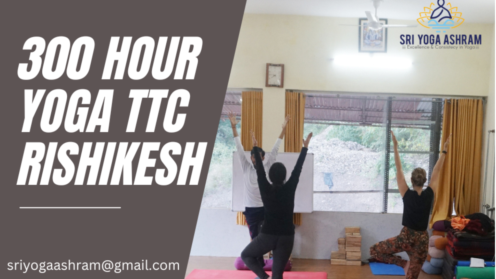 Yoga Training Course RYT 300 in Rishikesh Tickets by Sri Yoga Ashram ...