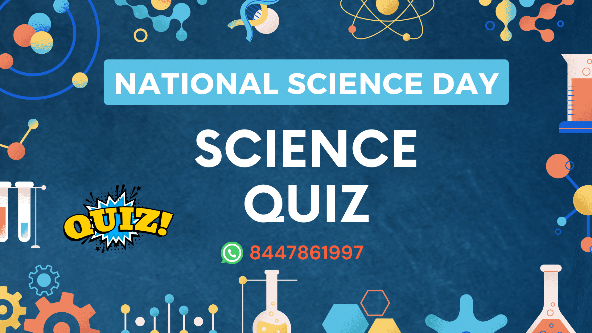 NATIONAL SCIENCE QUIZ - NATIONAL SCIENCE DAY 2024 Tickets by RJ14 ...