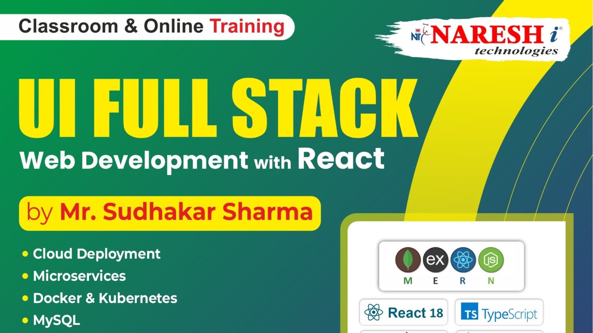 2024 Best UI Full Stack Development Training in KPHB Tickets by Sridhar NareshIT, Thursday ...