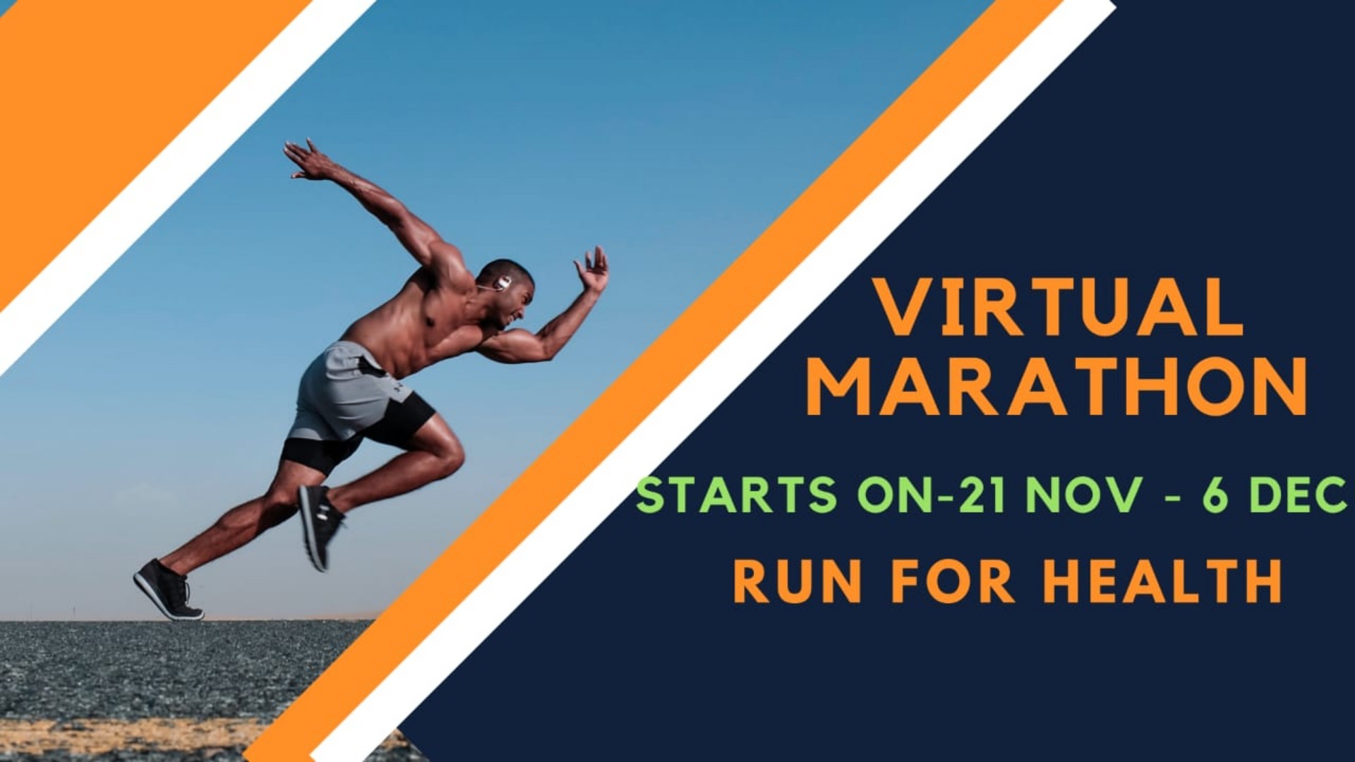RUN FOR HEALTH VIRTUAL MARATHON Tickets by RUN FOR HEALTH, Saturday ...