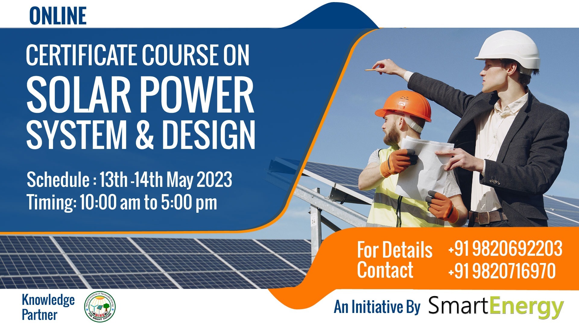 2 Days Online Certificate course on Solar Power System & Design Tickets ...
