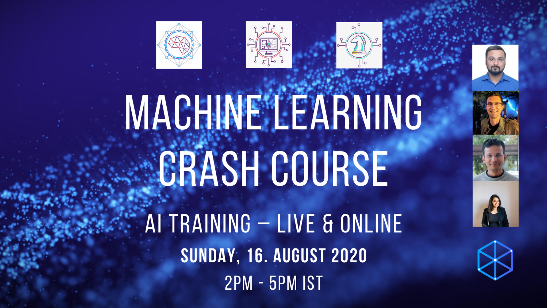 AI Training: Machine Learning Crash Course Tickets by Data-Driven Science, Sunday, August 16 ...