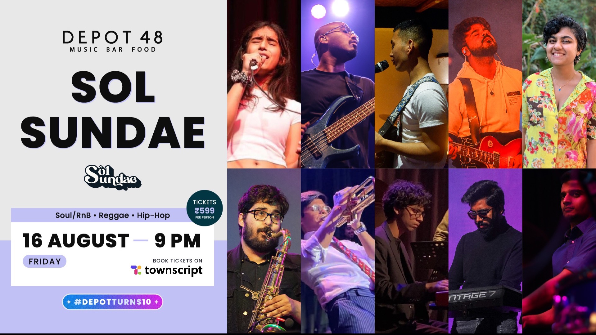Sol Sundae Tickets by Depot48, Friday, August 16, 2024, New Delhi Event
