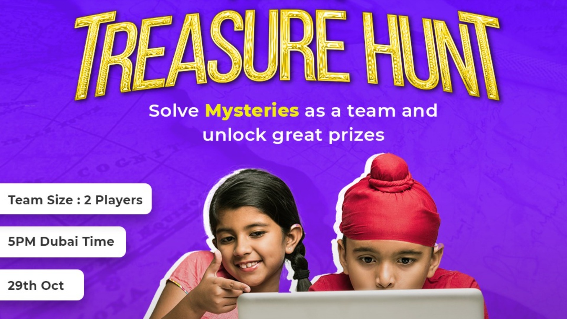 Virtual Treasure Hunt for Grade(1-10) Tickets by Camp K12, Friday ...