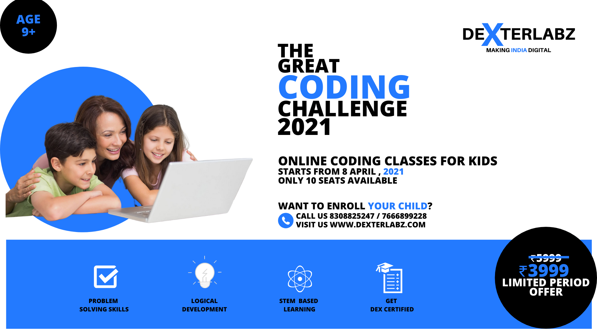 DEXTERLABZ INDIA PRESENTS - THE GREAT CODING CHALLENGE 2021[CODING ...