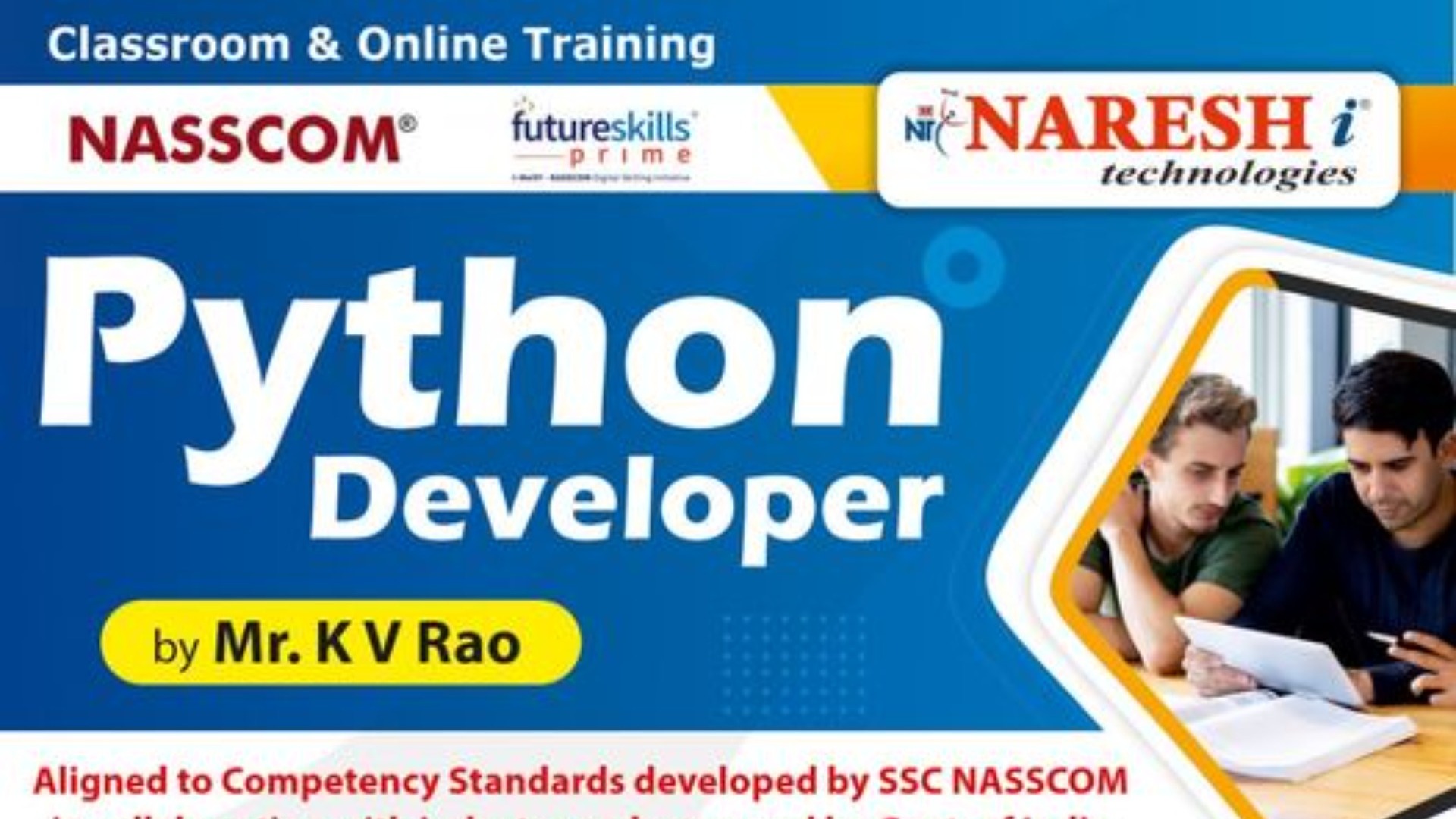 Attend Free Demo On Python by Mr. K.V. Rao Course in NareshIT Tickets by Tejaswini Naresh IT ...