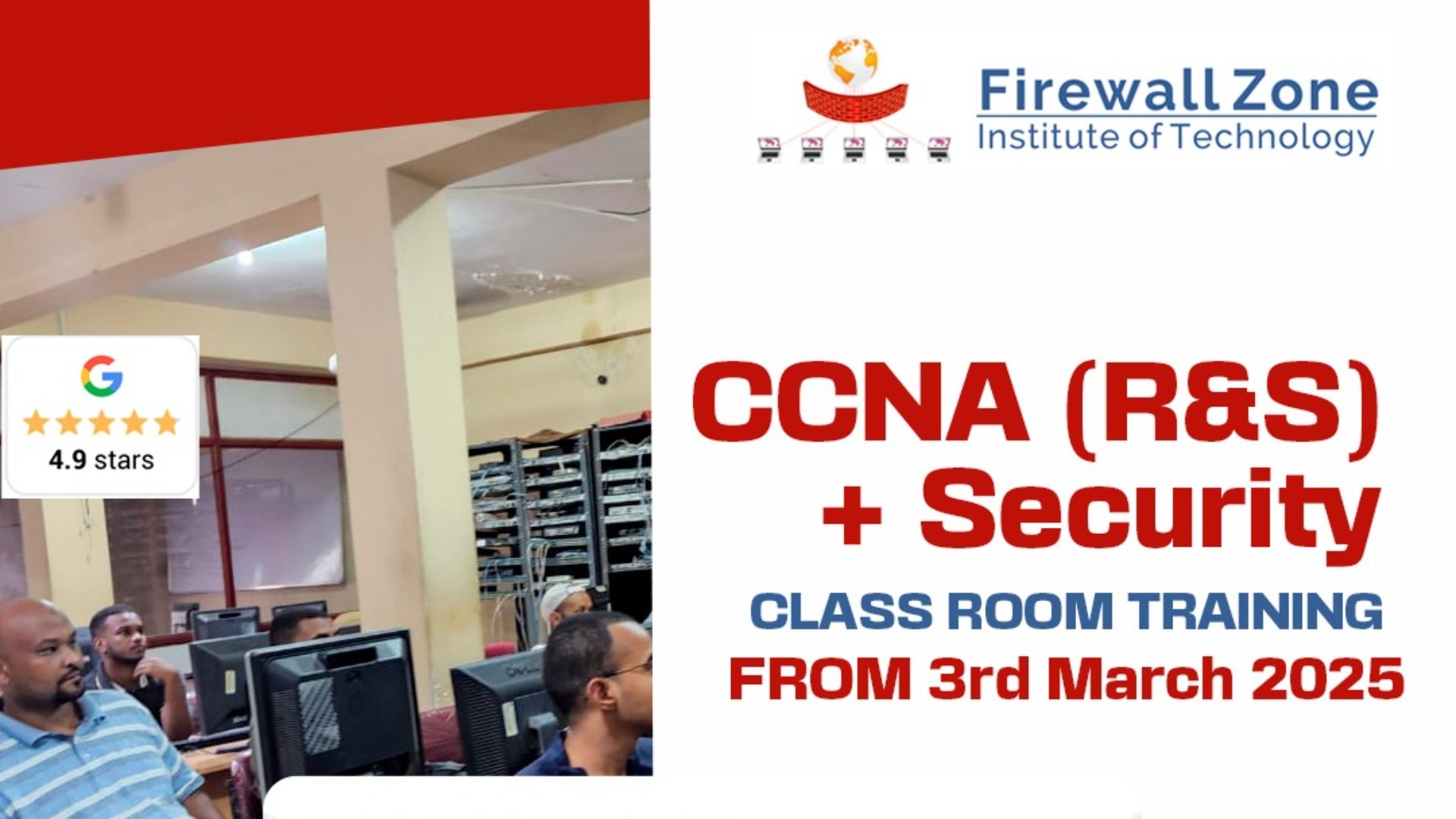 Exclusive Combo Offer: CCNA R&S + CCNA Security Training at Firewall Zone Institute of IT ...