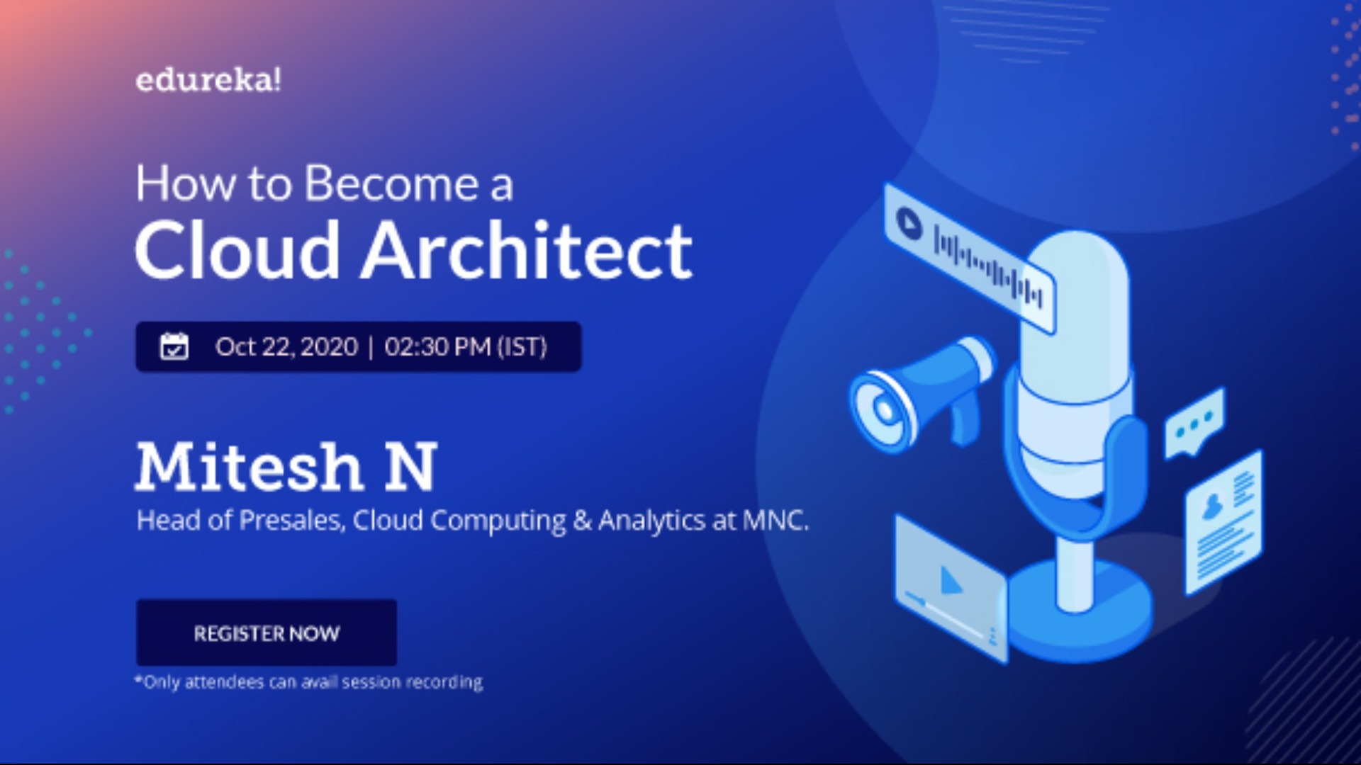 Step By Step Action Plan To Become A Cloud Architect Tickets By Edureka step-by-step-action-plan-to-become-a-cloud-architect-tickets-by-edureka