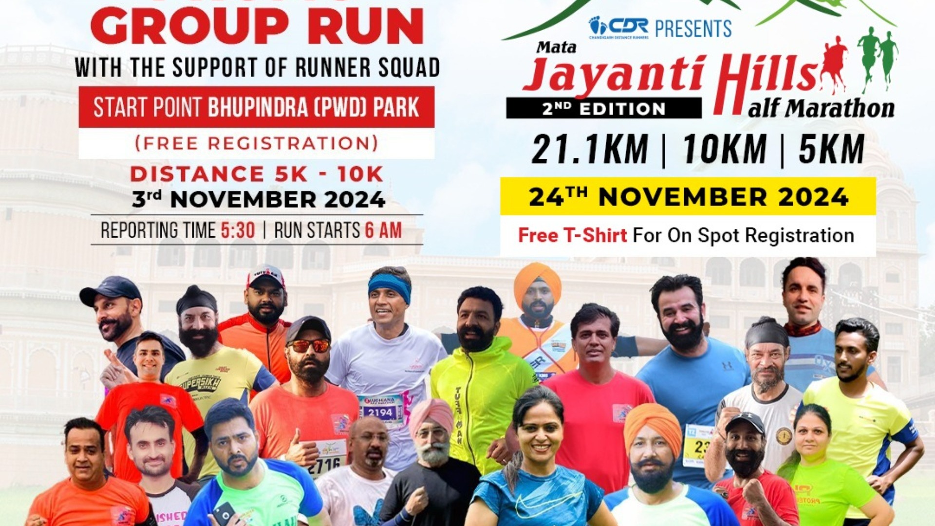 MATA JAYANTI HILLS HALF MARATHON PROMO RUN, PATIALA Tickets by ...