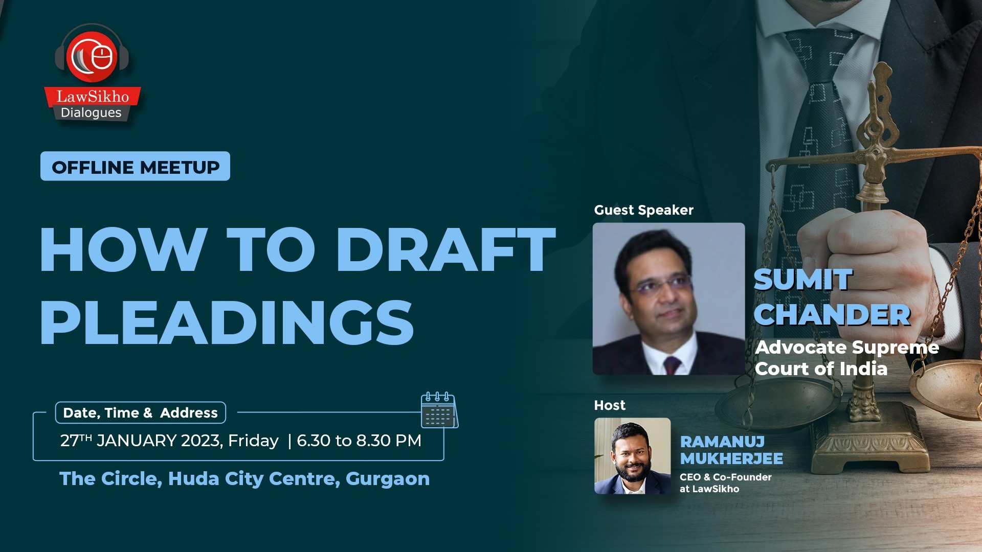 offline-session-on-how-to-draft-pleadings-tickets-by-lawsikho-friday