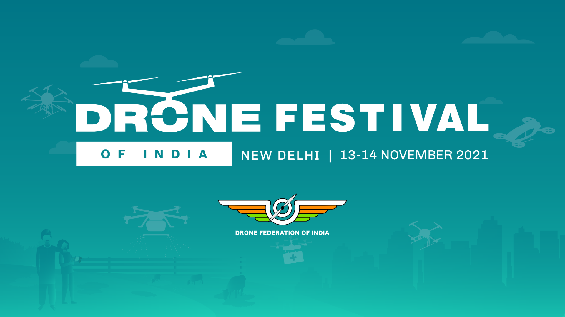 Drone Festival of India 2021 Tickets by Drone Federation of India ...