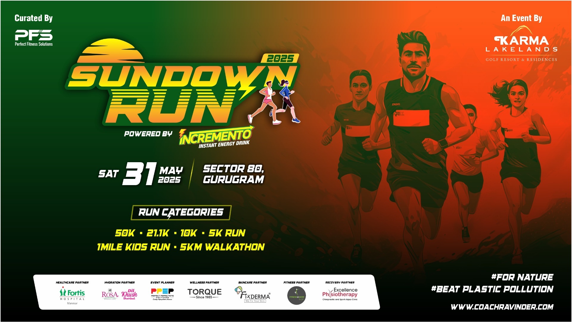 Sundown Run 2025 Tickets by Coach Ravinder, Saturday, May 31, 2025 ...