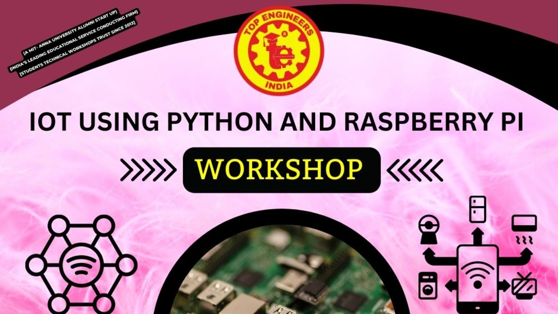 IOT USING PYTHON AND RASPBERRY PI WORKSHOP Tickets by Top Engineers, Saturday, July 15, 2023 ...