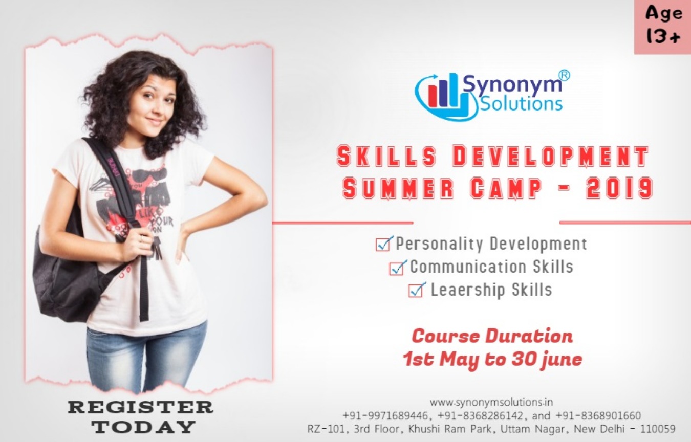 Skills Development Summer Camp - 2019 Tickets by SYNONYM SOLUTIONS ...