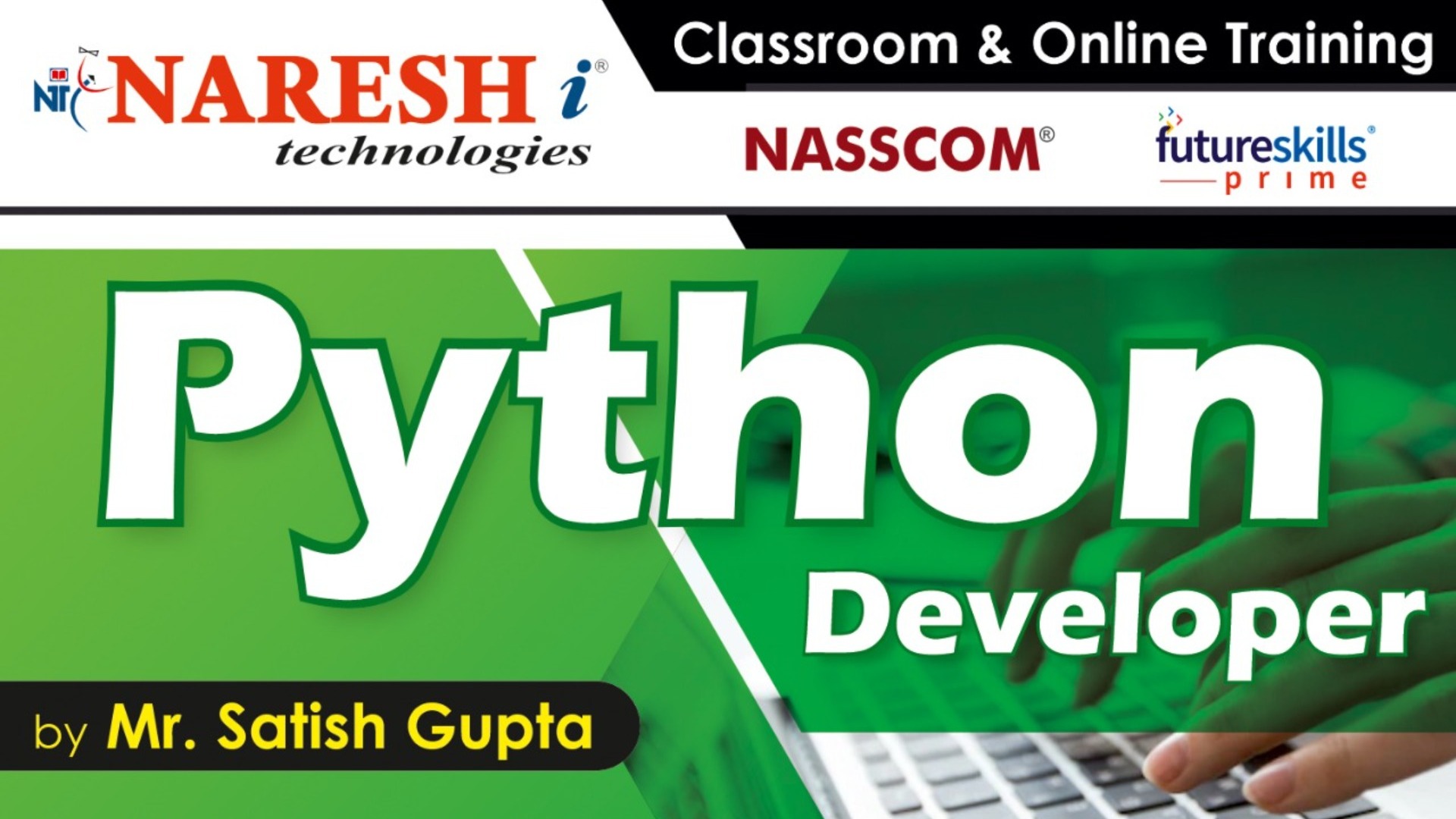 Free Online Demo On Python by Mr. Satish Gupta. Tickets by Tejaswini Naresh IT, Monday, January ...