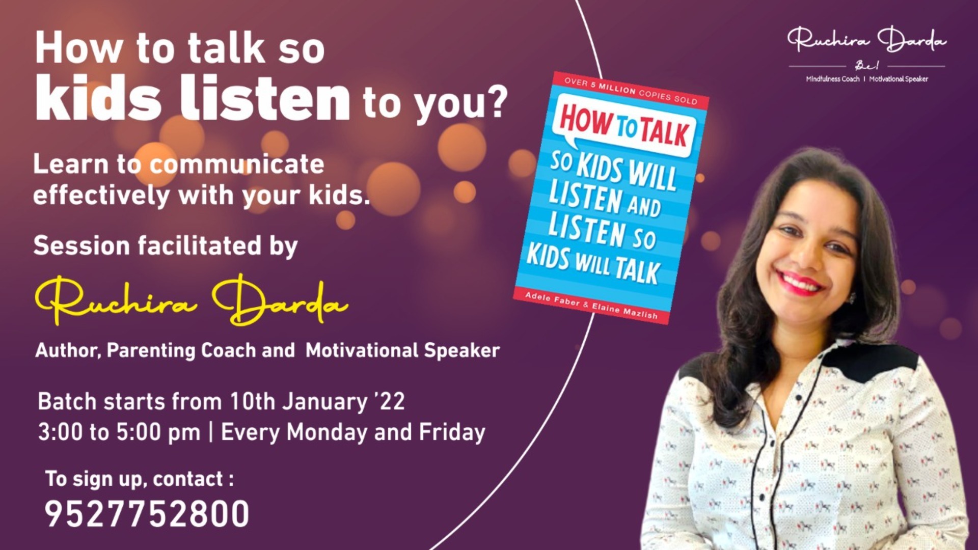 How to talk so kids will listen Tickets by Coaching Room, Aurangabad Event