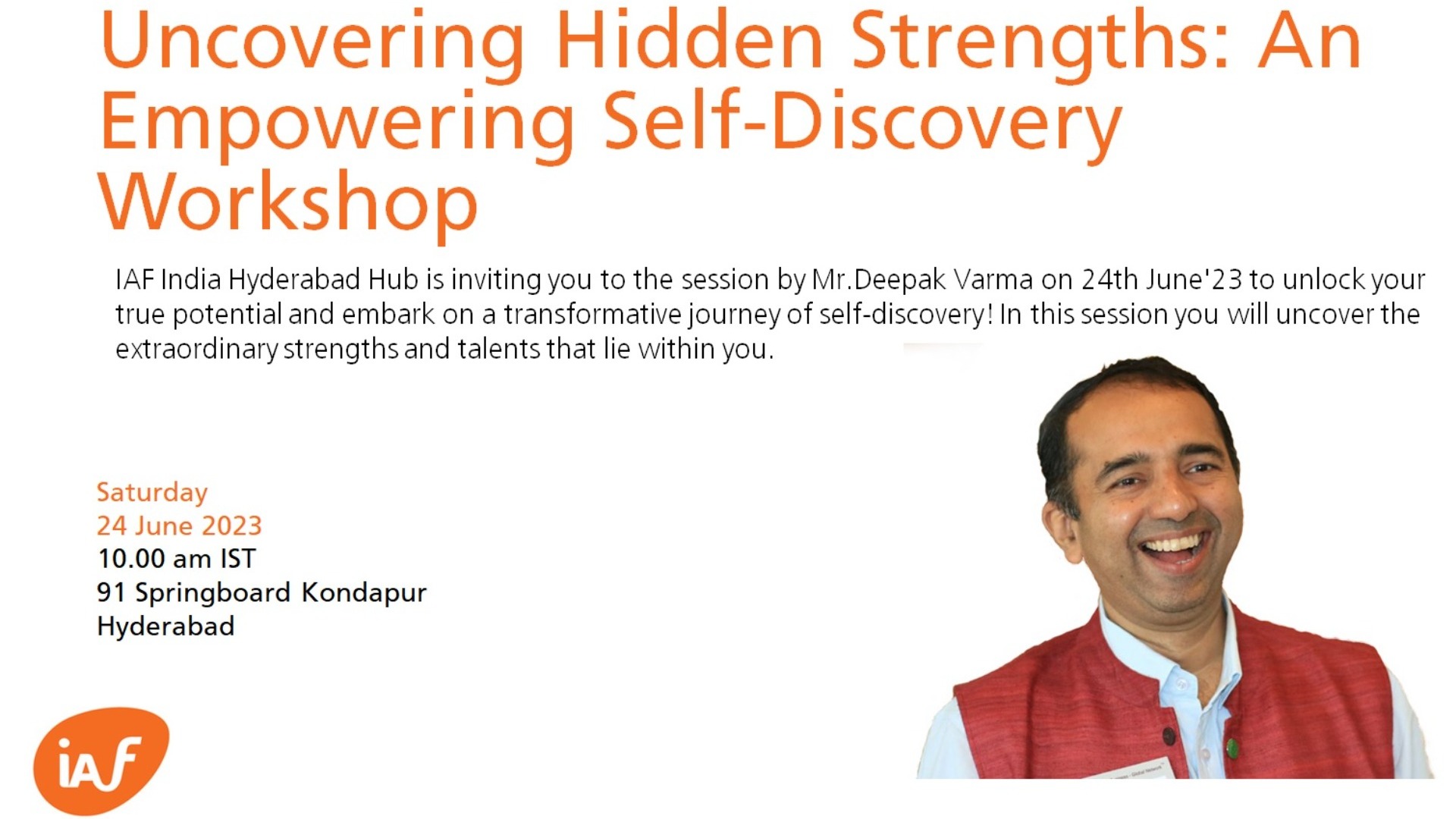 Uncovering Hidden Strengths: An Empowering Self-Discovery Workshop ... Uncovering Hidden Strengths: An Empowering Self-Discovery Workshop ...