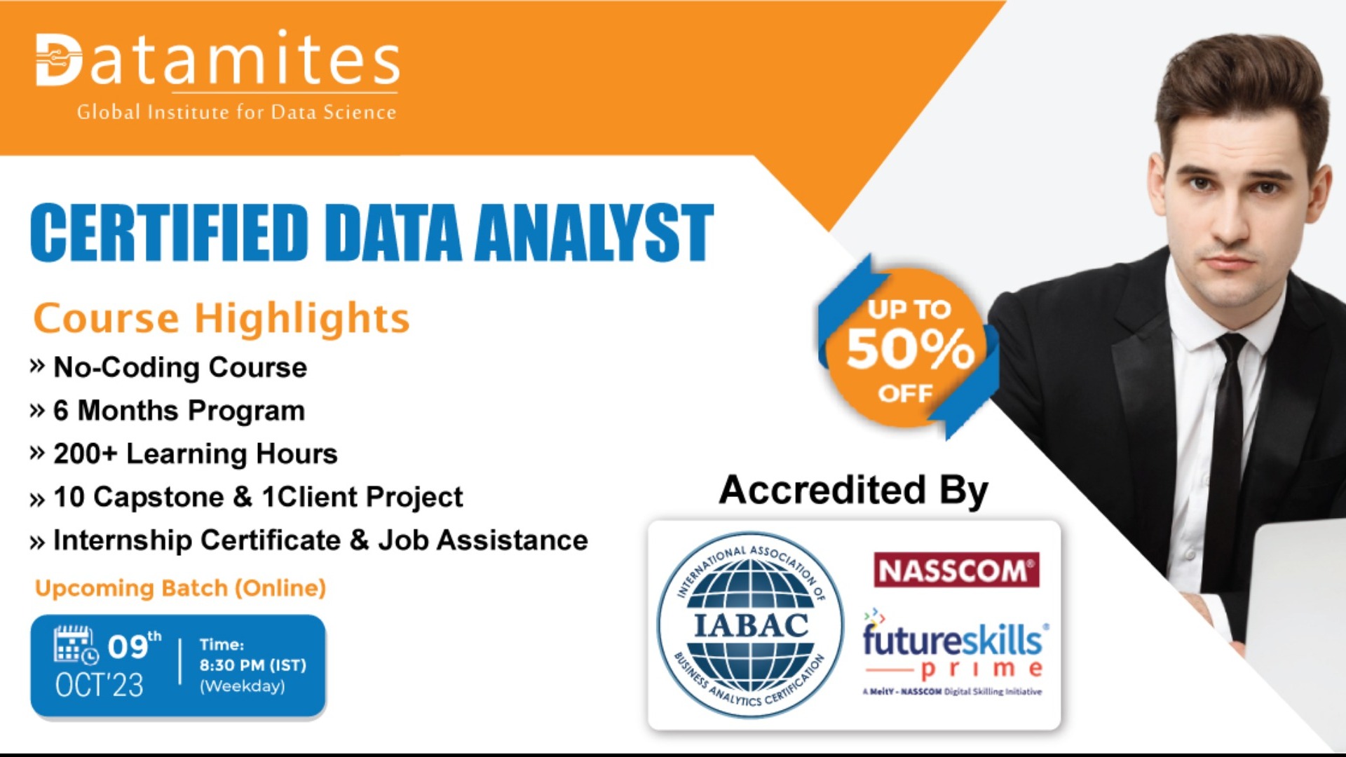 Certified Data Analyst Training in Jamshedpur Tickets by Harish Kumar, Monday, October 09, 2023 ...