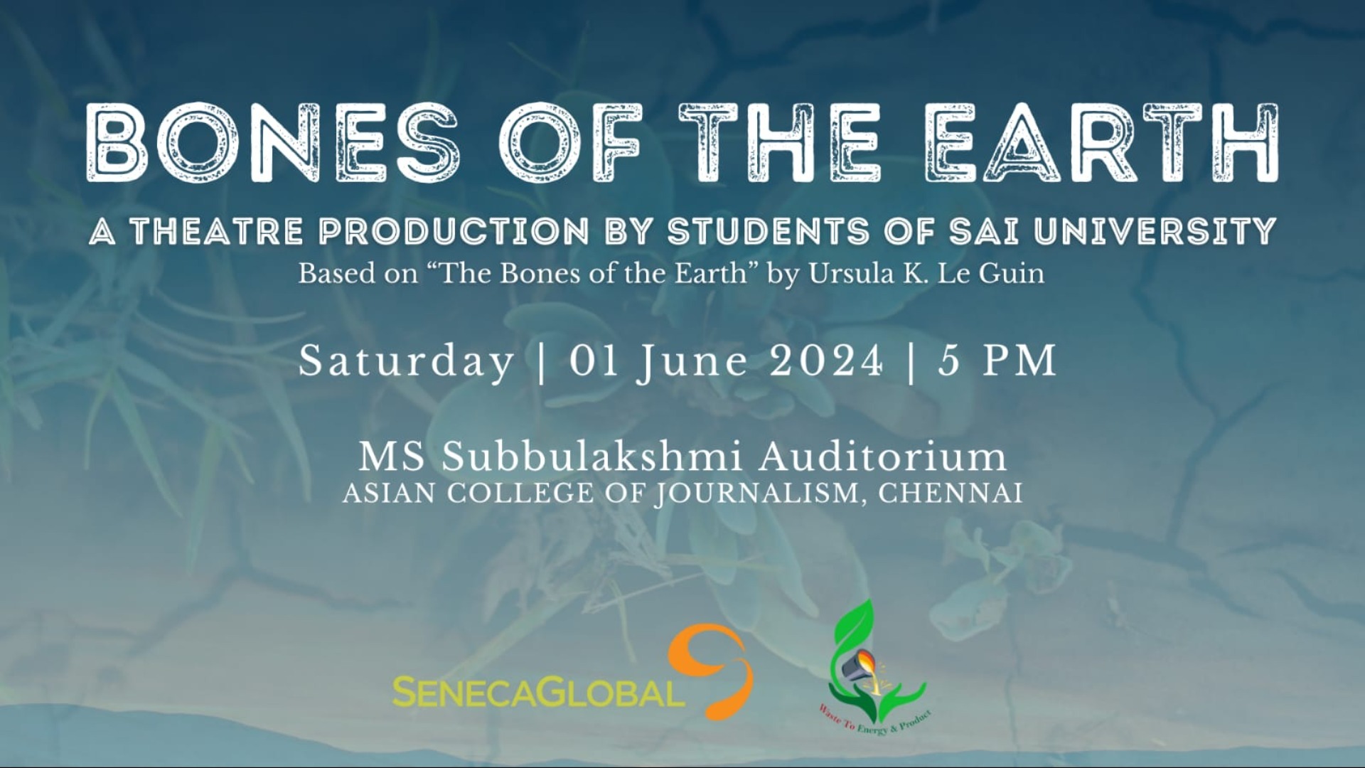 Bones of the Earth - Theatre Production Tickets by Akhila Ramnarayan ...