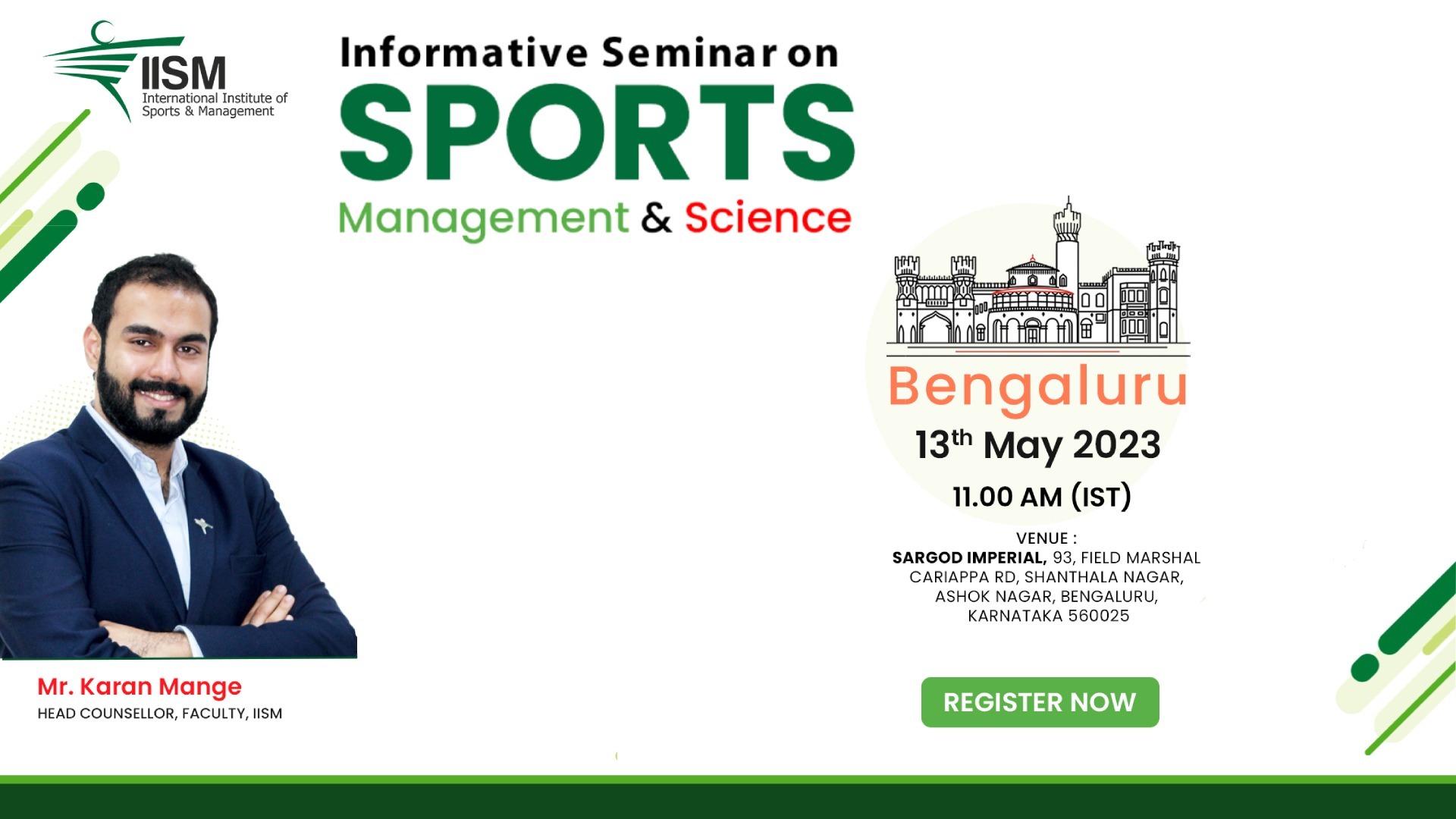 Informative Seminar on Sports Management and Sports Science-Bengaluru ...