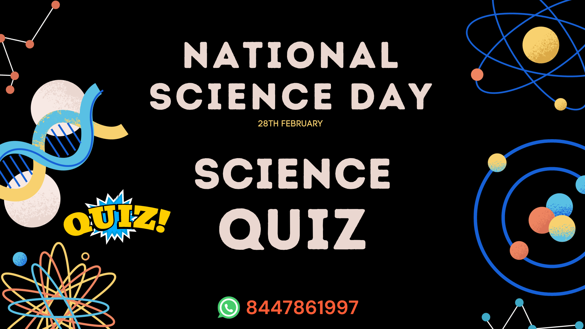 NATIONAL SCIENCE QUIZ - NATIONAL SCIENCE DAY 2024 Tickets by RJ14 ...