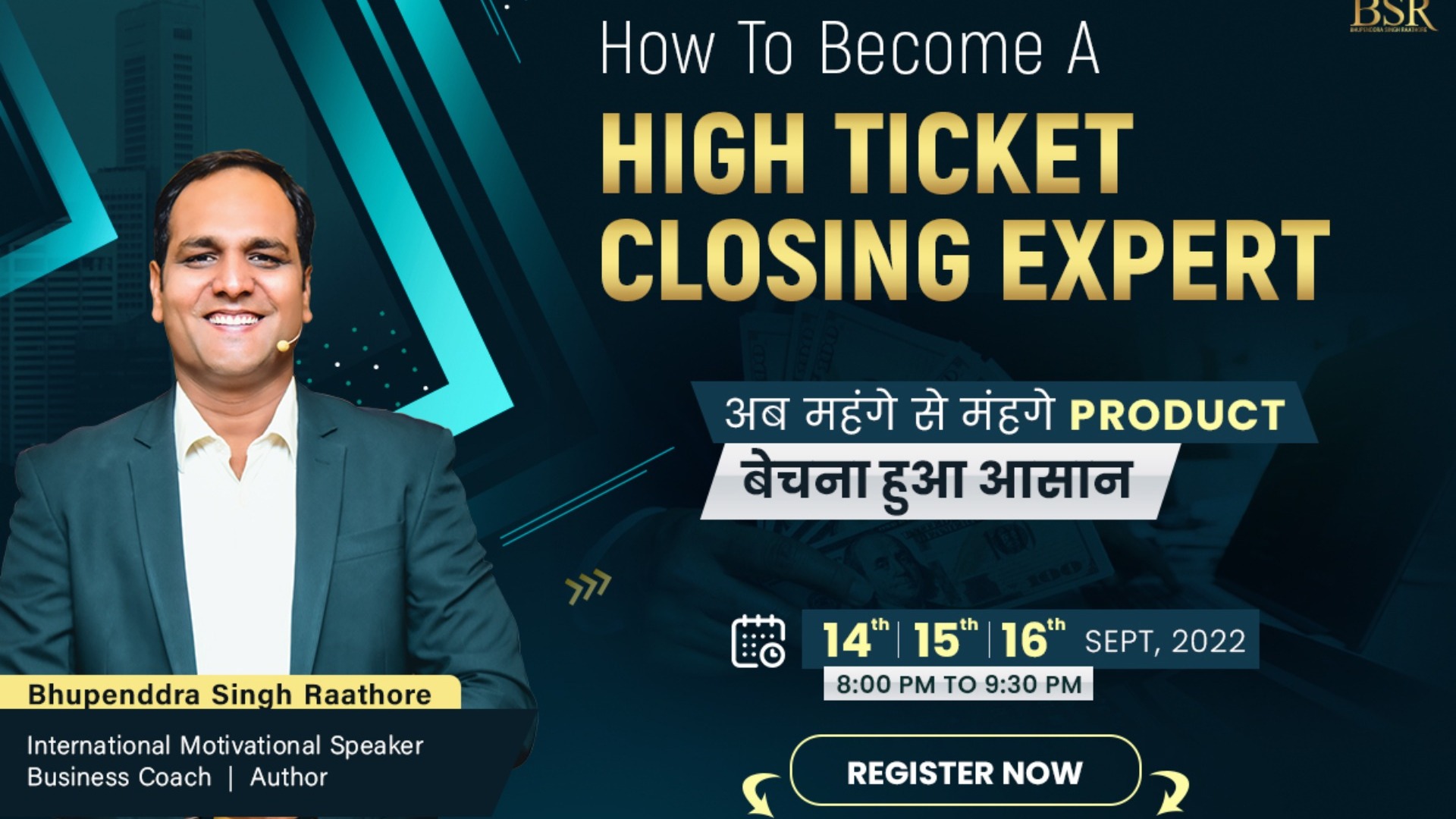 How to Become a High Ticket Closing Expert Tickets by Bhupendra Singh ...