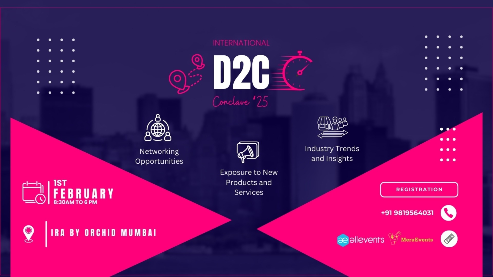 International D2C Conclave 2025 Mumbai Tickets by MOJO Capital, Saturday, February 01, 2025 ...