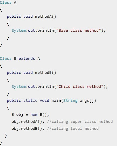Inheritance In Java Single Level And Multi Level Inheritance Riset